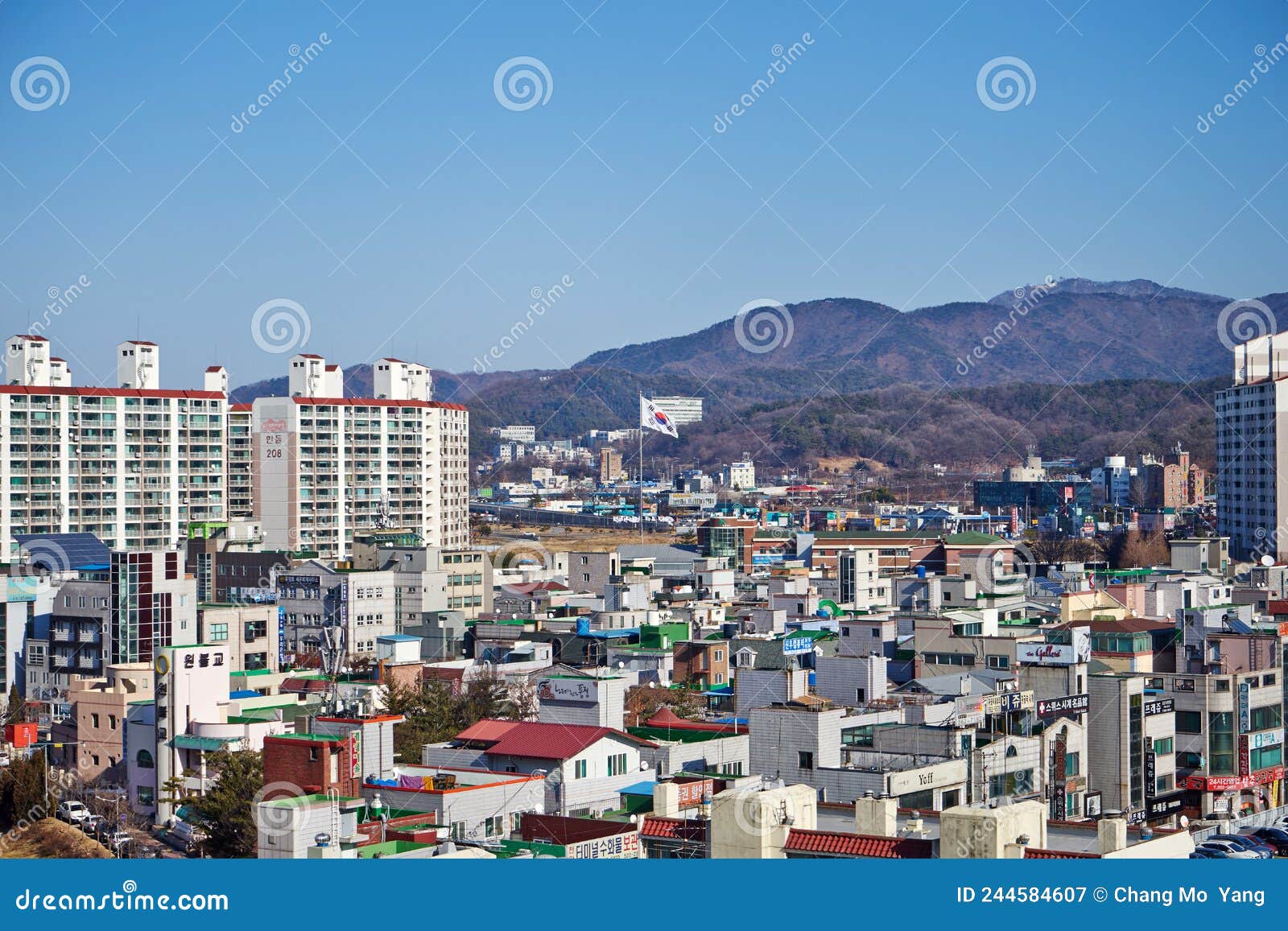 Cheonan stock image. Image of architecture, outdoors - 244584607