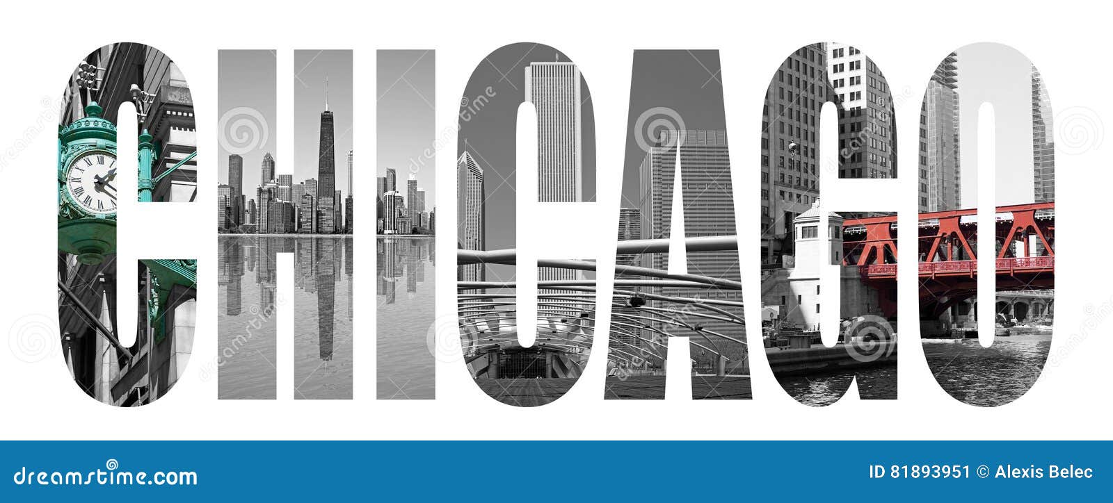 City of Chicago stock image. Image of cityscape, beach - 81893951