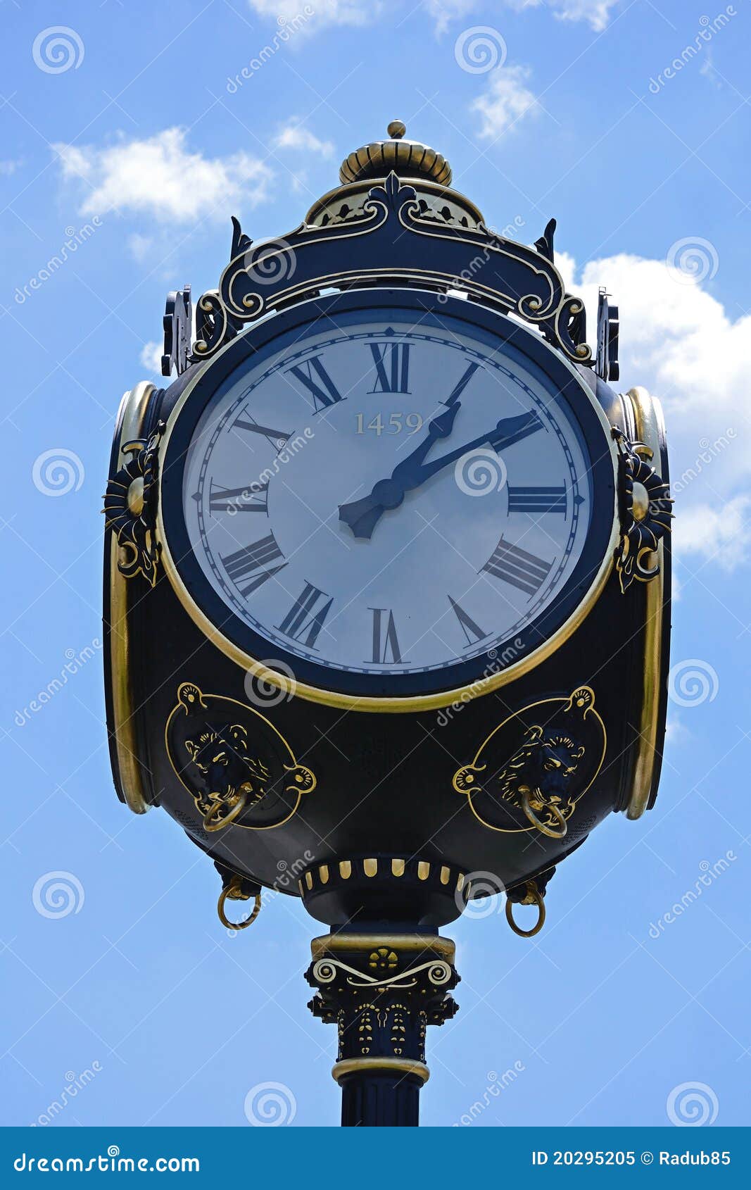 City Clock stock image. Image of indicating, architecture - 20295205