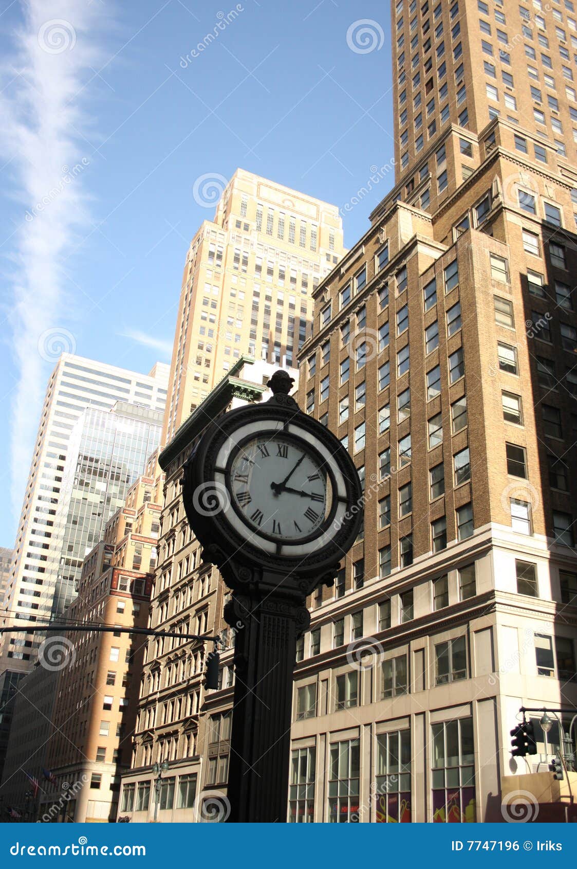City clock stock photo. Image of roman, street, flag, states - 7747196