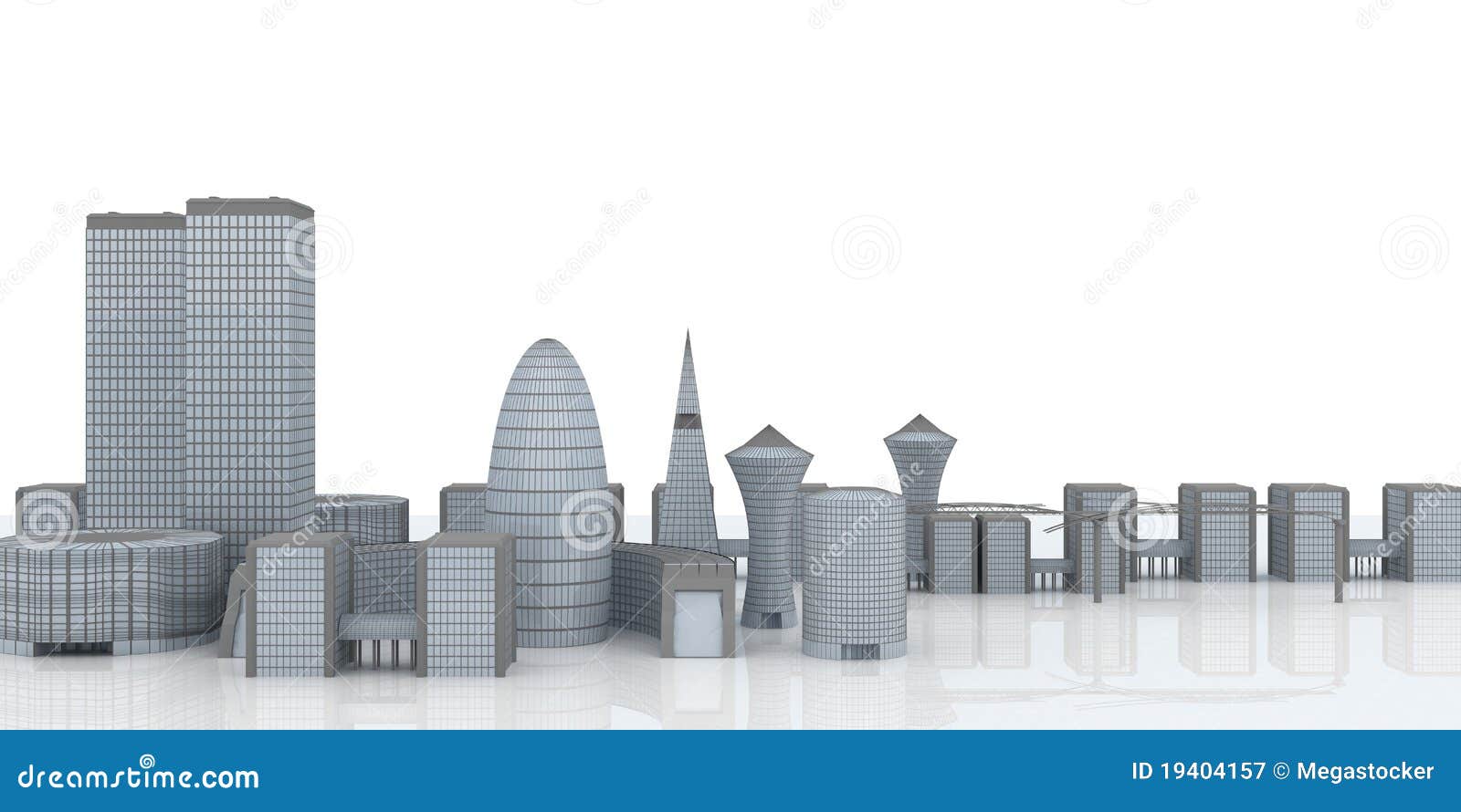 City concept stock illustration. Illustration of model - 19404157