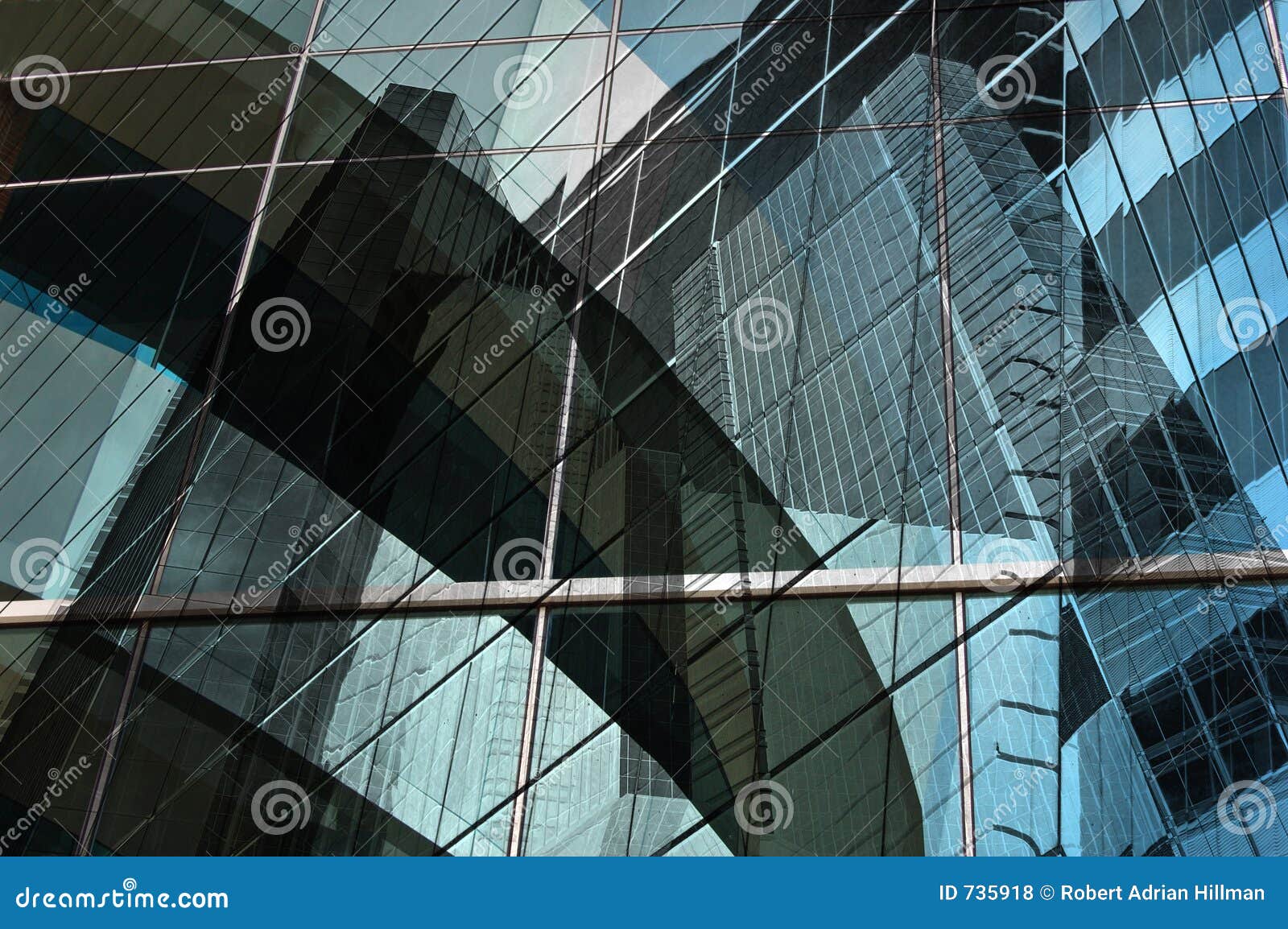 City confusion stock photo. Image of reflect, towerblock - 735918
