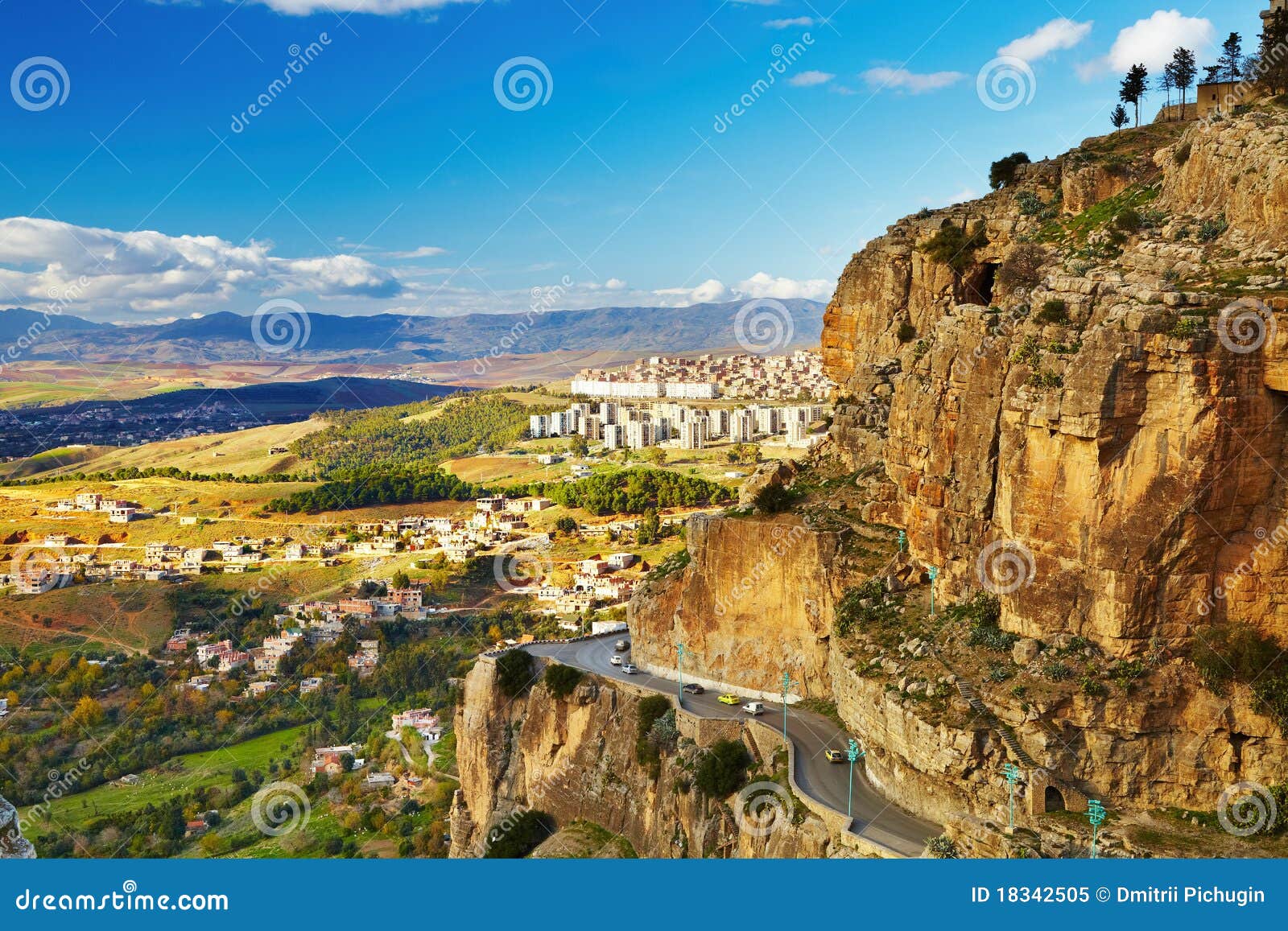City of Constantine, Algeria Stock Image - Image of suburb ...