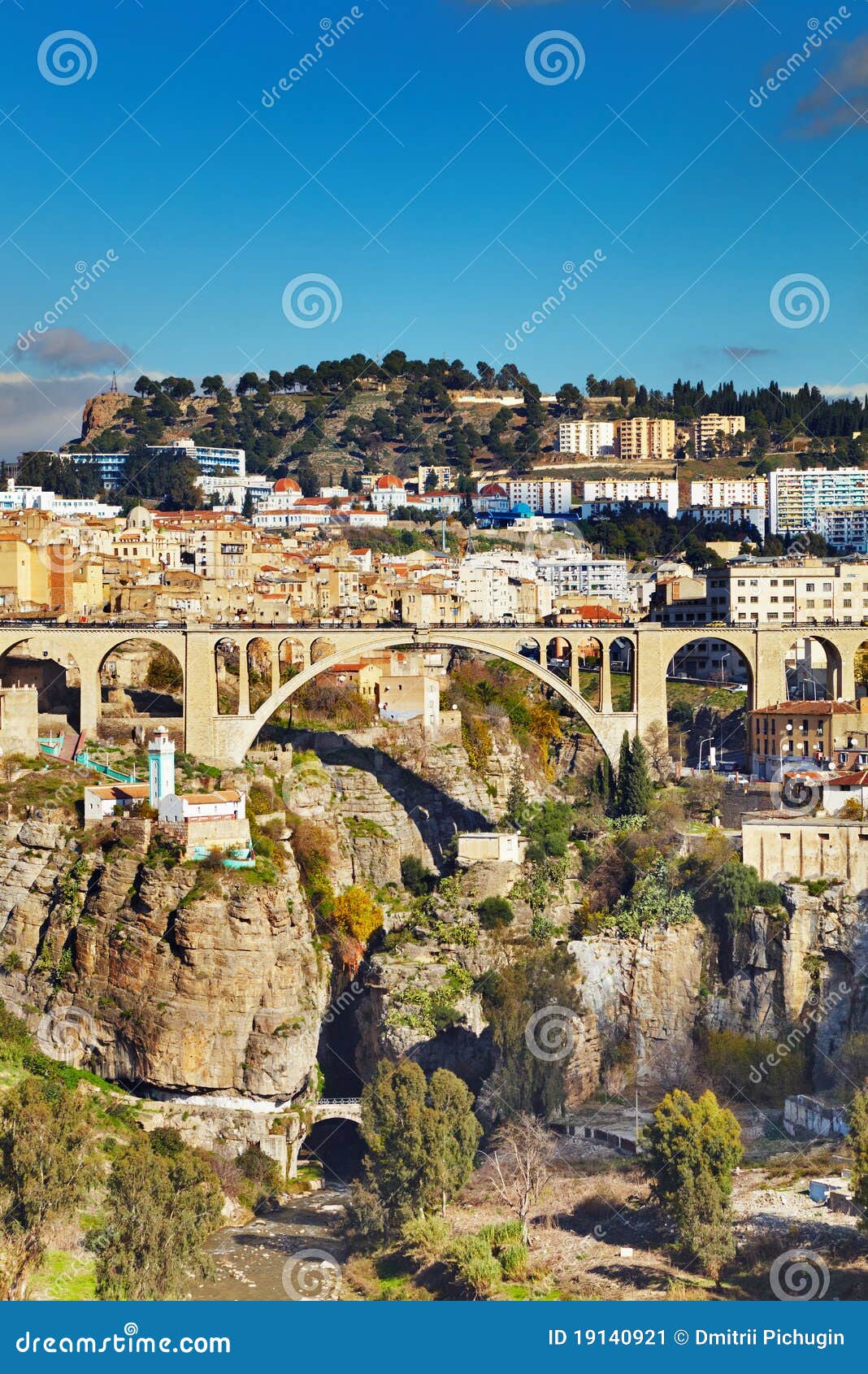 City of Constantine, Algeria Stock Image - Image of town, river: 19140921