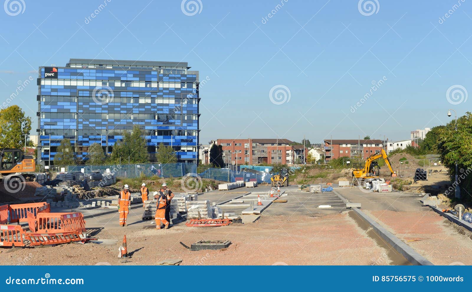 City Construction Site editorial image. Image of building - 85756575