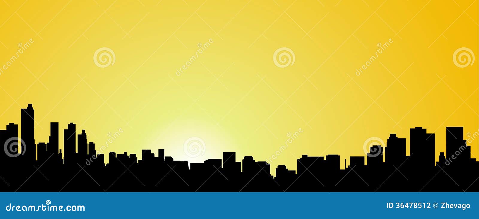 City contour stock vector. Illustration of land, architecture - 36478512
