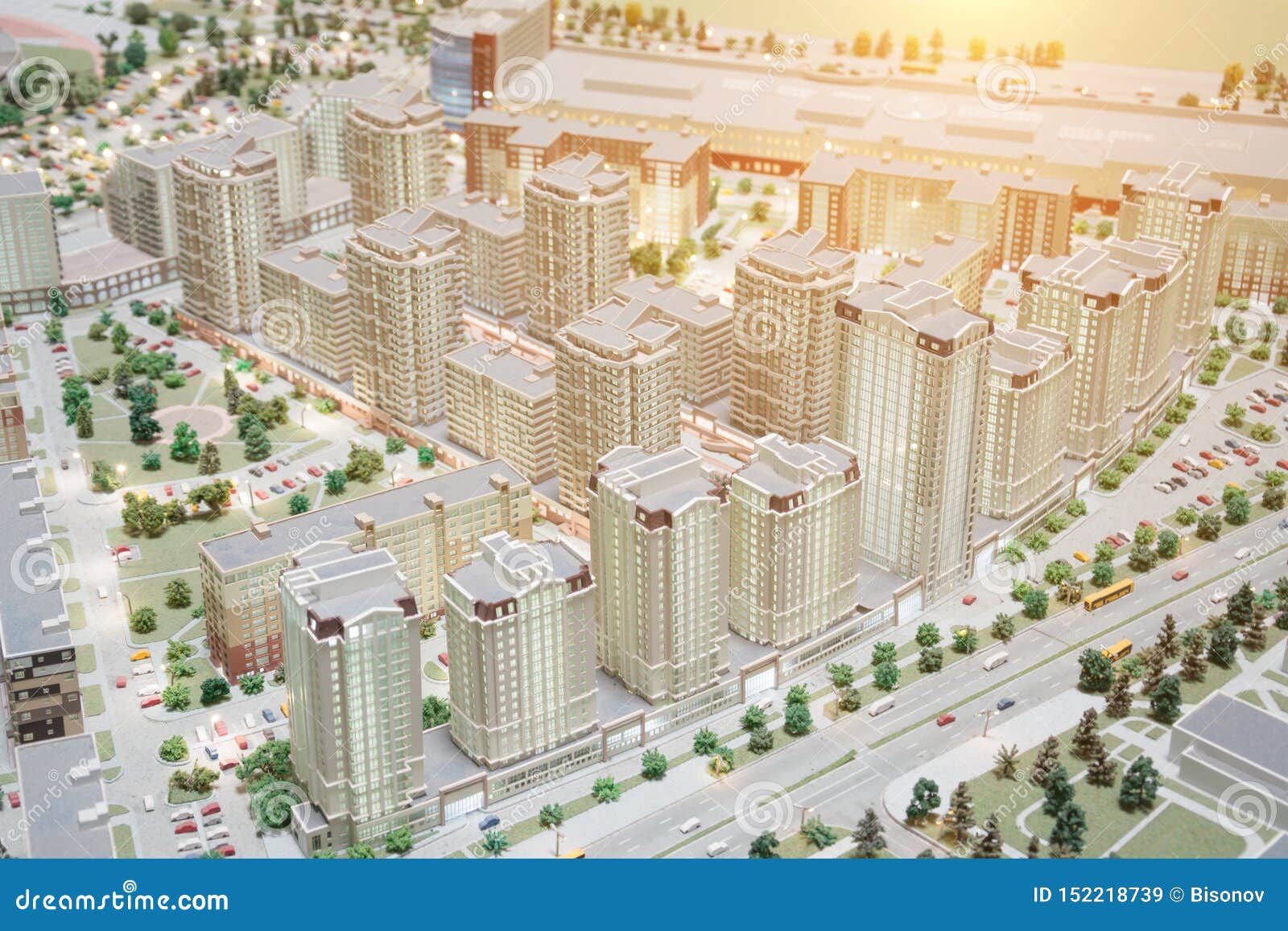 City Development Plan from a Construction Company Exhibition Layout of ...