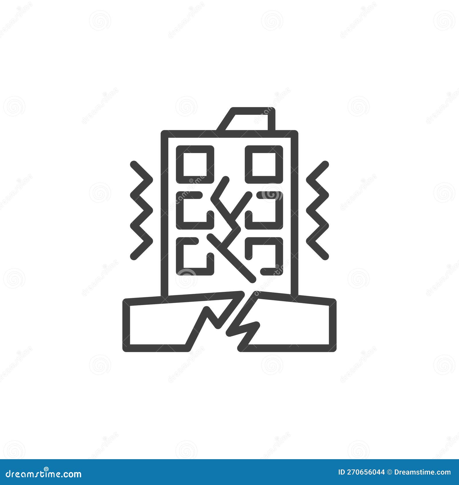 City Hit Earthquake Concept Card 3d Isometric View. Vector ... City Hit Earthquake Concept Card 3d Isometric View. Vector ...