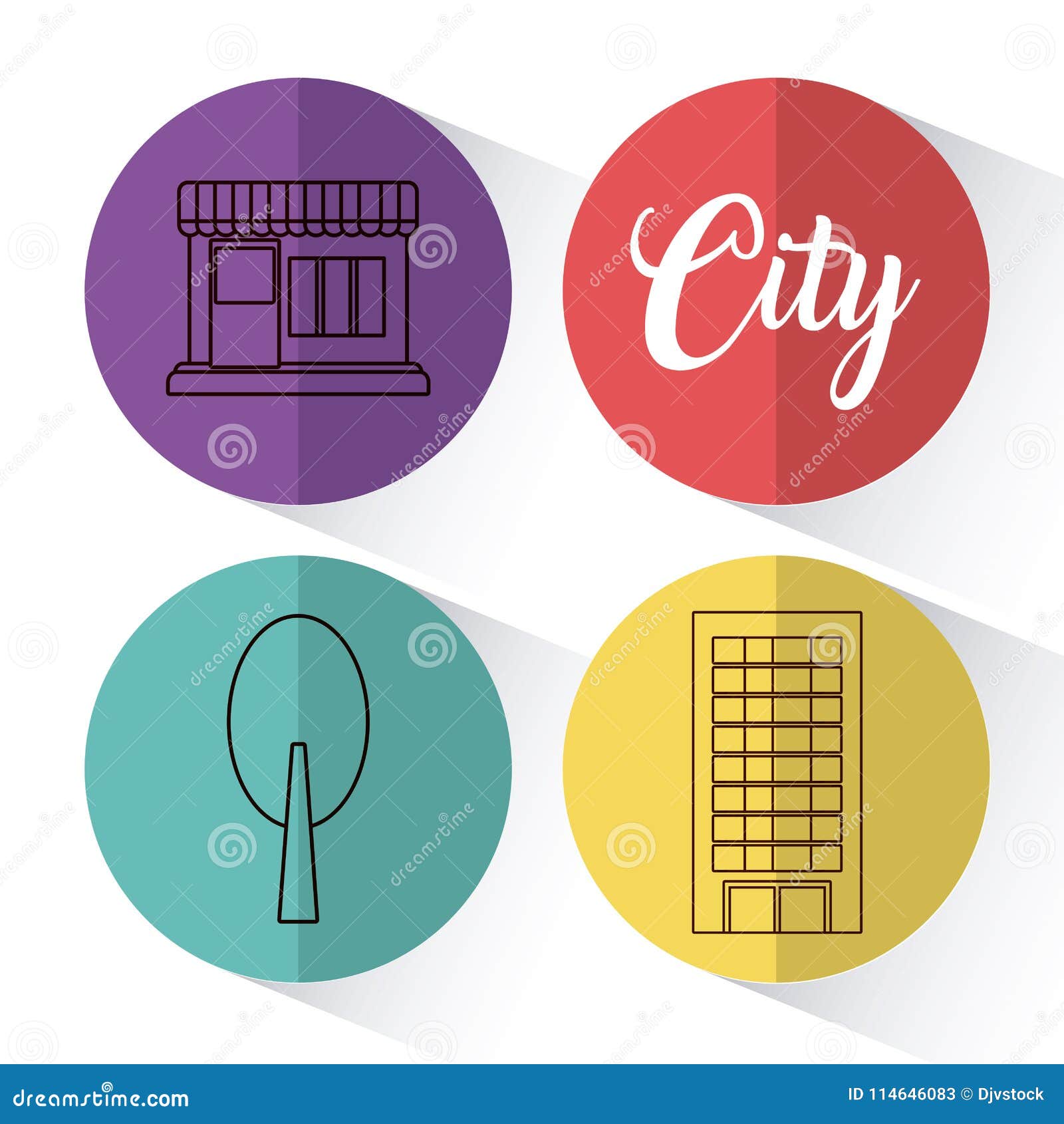 City elements design stock vector. Illustration of info - 114646083