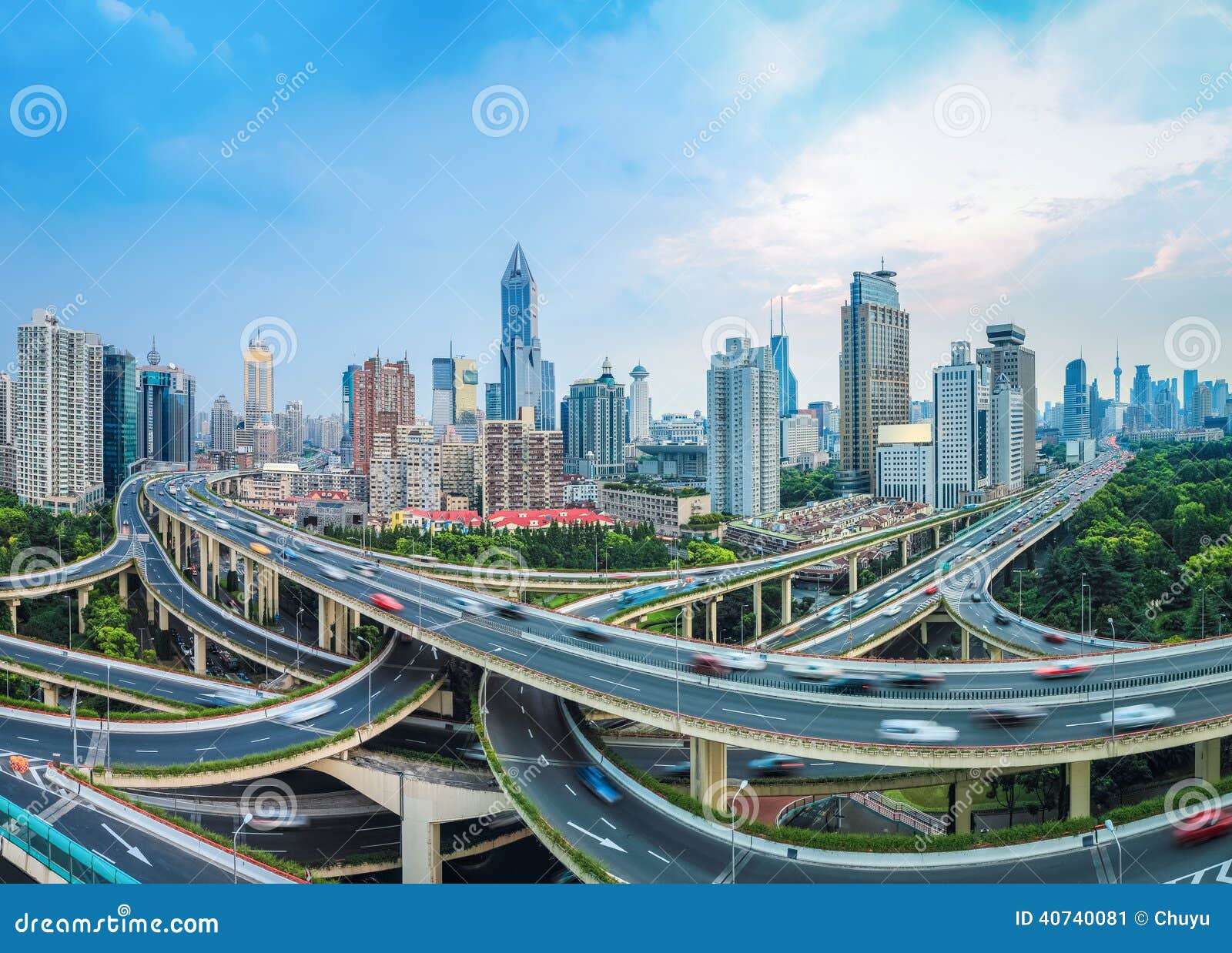 Elevated Road From Below Royalty-Free Stock Image | CartoonDealer.com ...