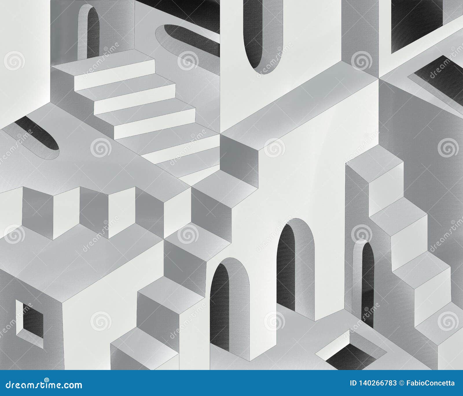 Optical Illusions Stairs Escher