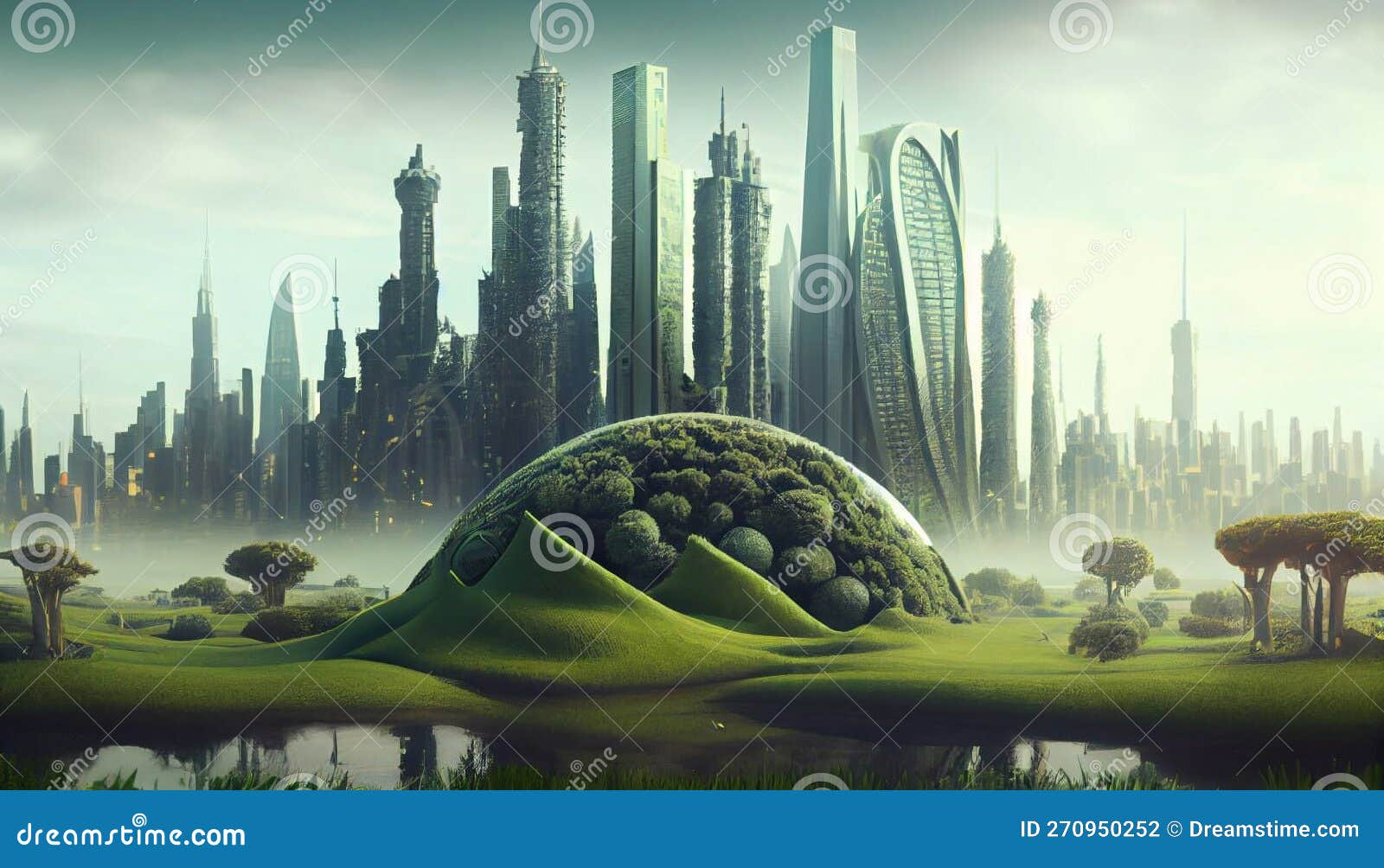 The City of the Future is All Green an Ecological Concept for the Life ...