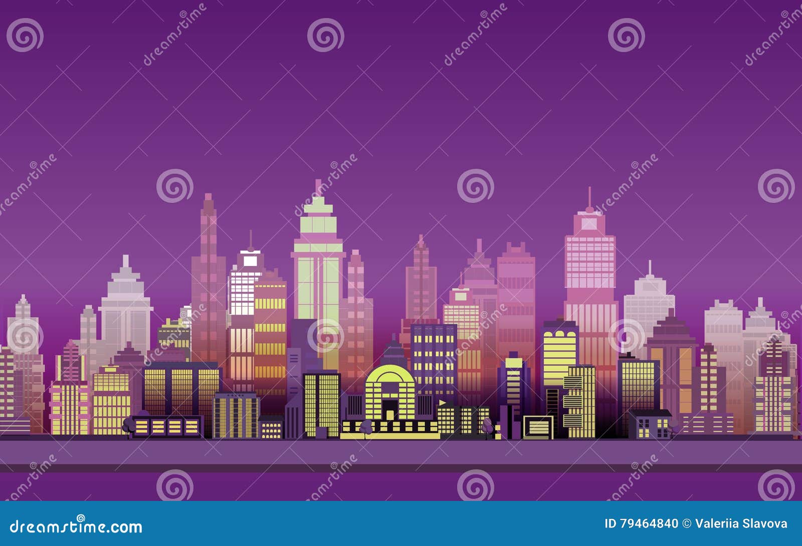 City Game Backgrounds , 2d Game Application. Stock Vector ...
