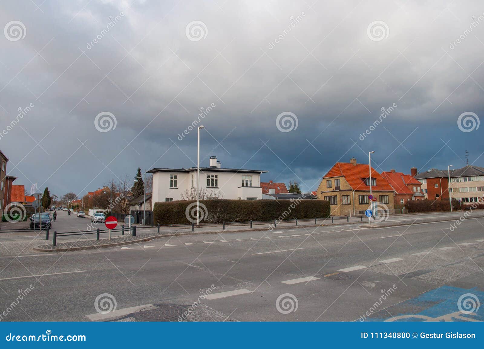 City of Glostrup stock photo. Image of suburbs, travel - 111340800