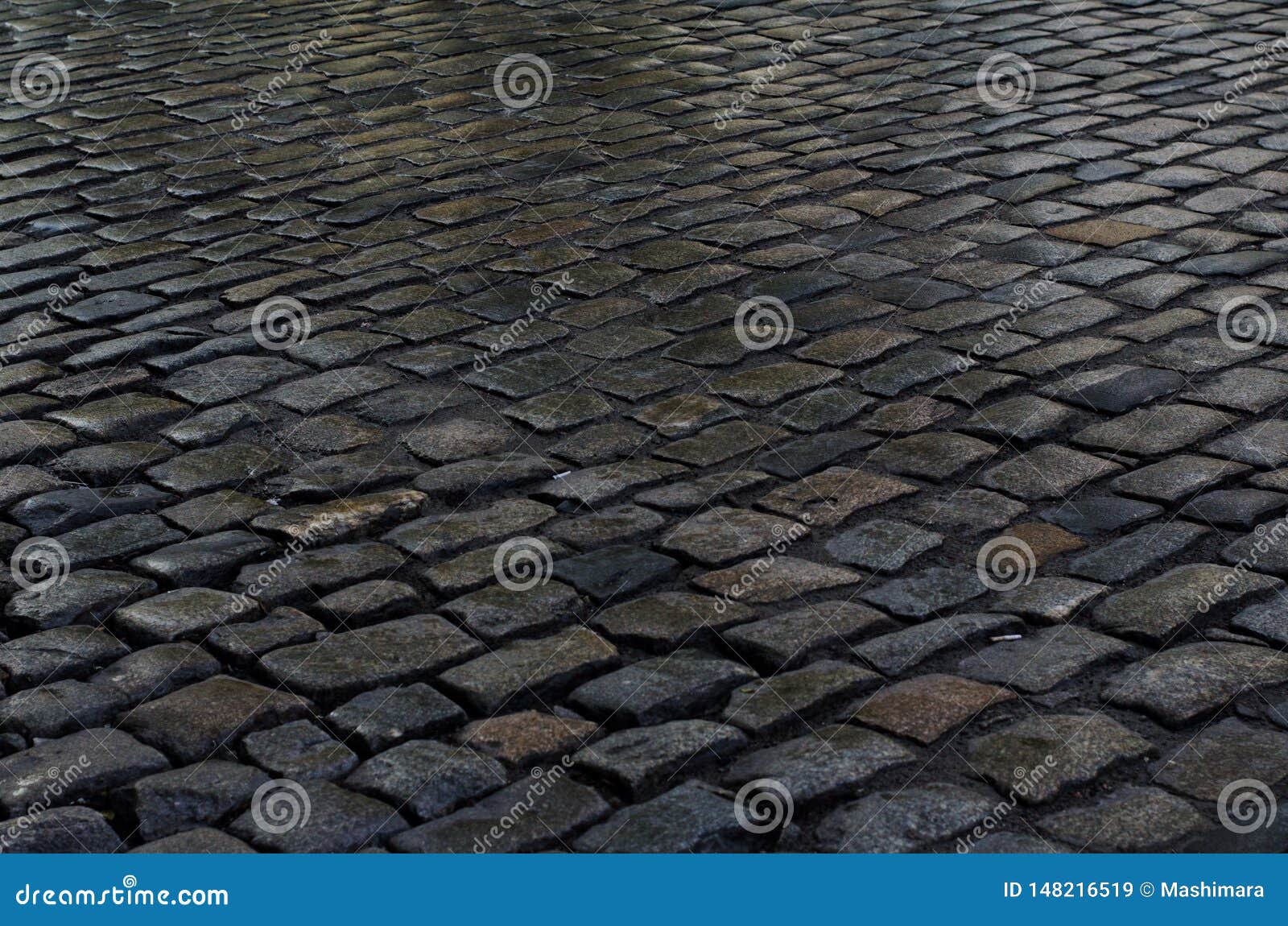 Pavement Geometry. Artistic Look In Black And White. Royalty-Free Stock ...