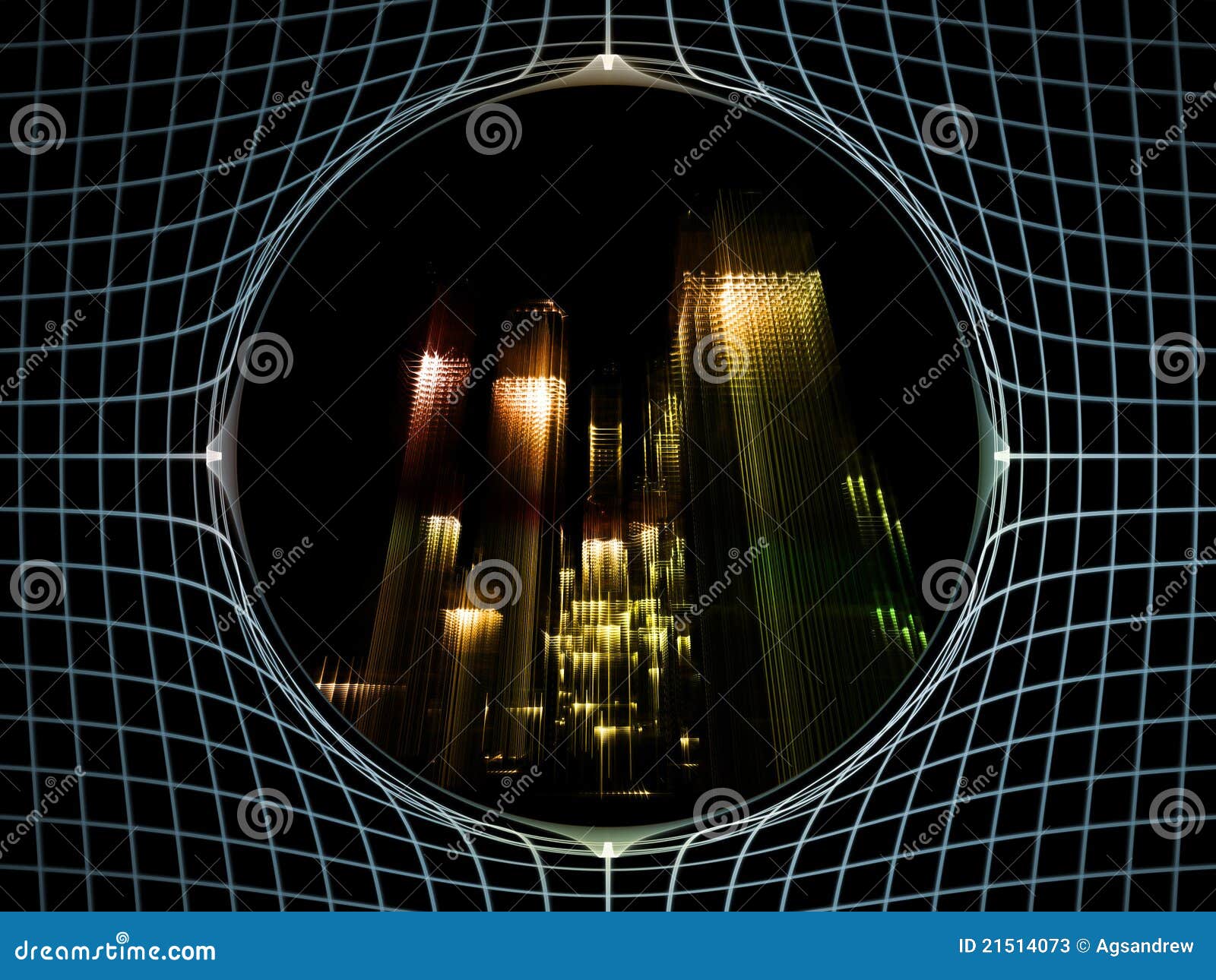 City Grid stock illustration. Illustration of space, city - 21514073
