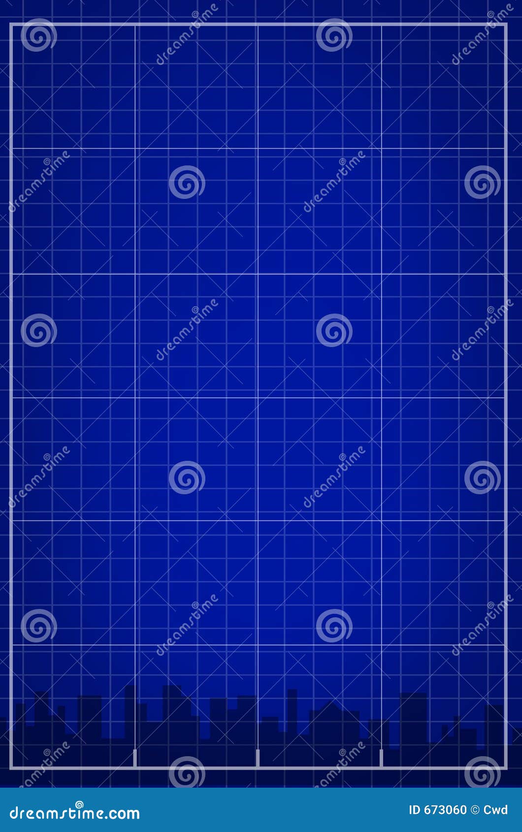 City Grid stock illustration. Illustration of city, skyline - 673060