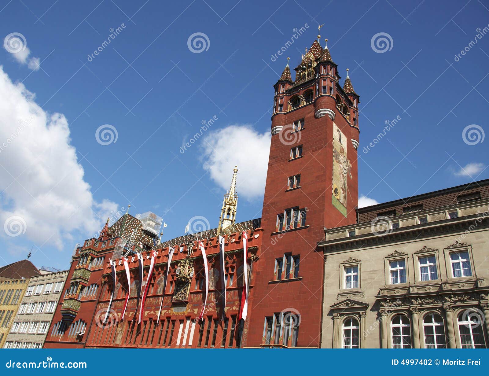 City Hall of Basel stock photo. Image of government, swiss - 4997402