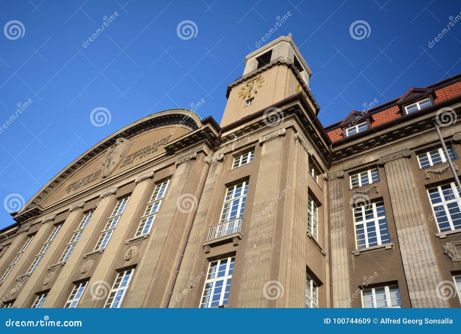 City Hall in Berlin Spandau, Germany Editorial Stock Image - Image of ...