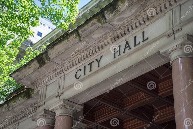 City Hall Building stock photo. Image of community, power - 58363102