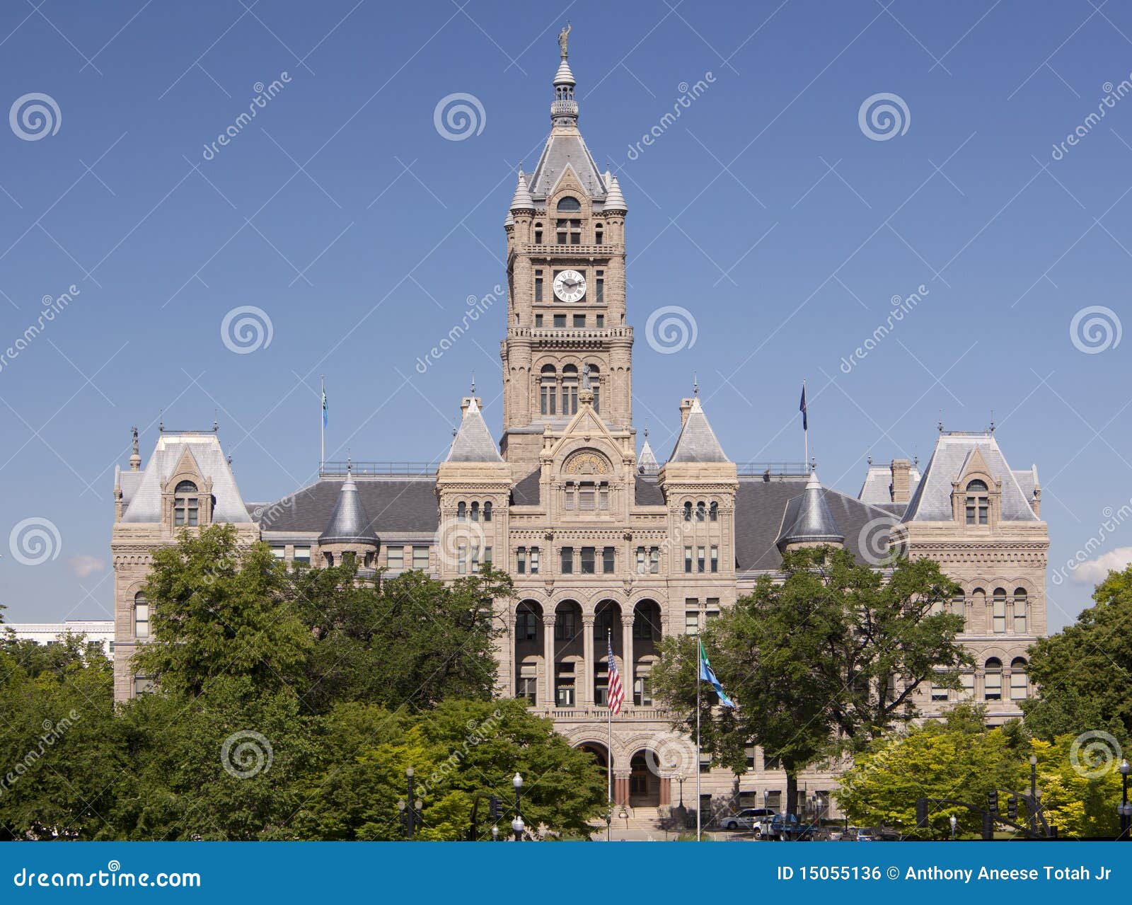 City Hall & County Building Stock Photo - Image of beautiful, federal ...