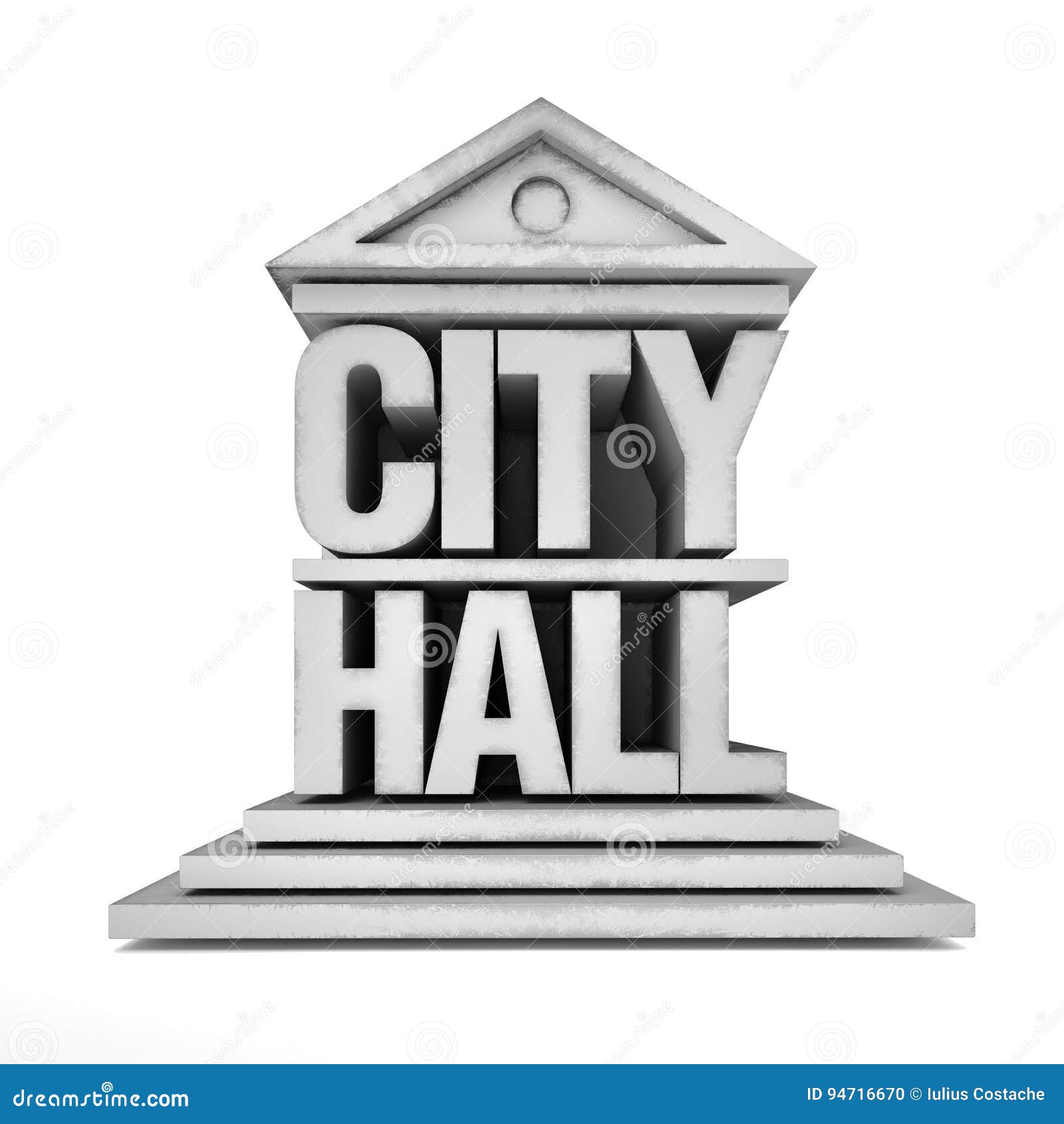 Civic Hall In Leeds, UK. Architectural Symbols Of European Cities ...