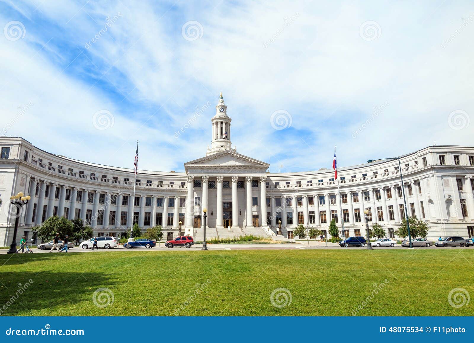City Hall in Downtown of Denver Stock Photo - Image of building, grand ...