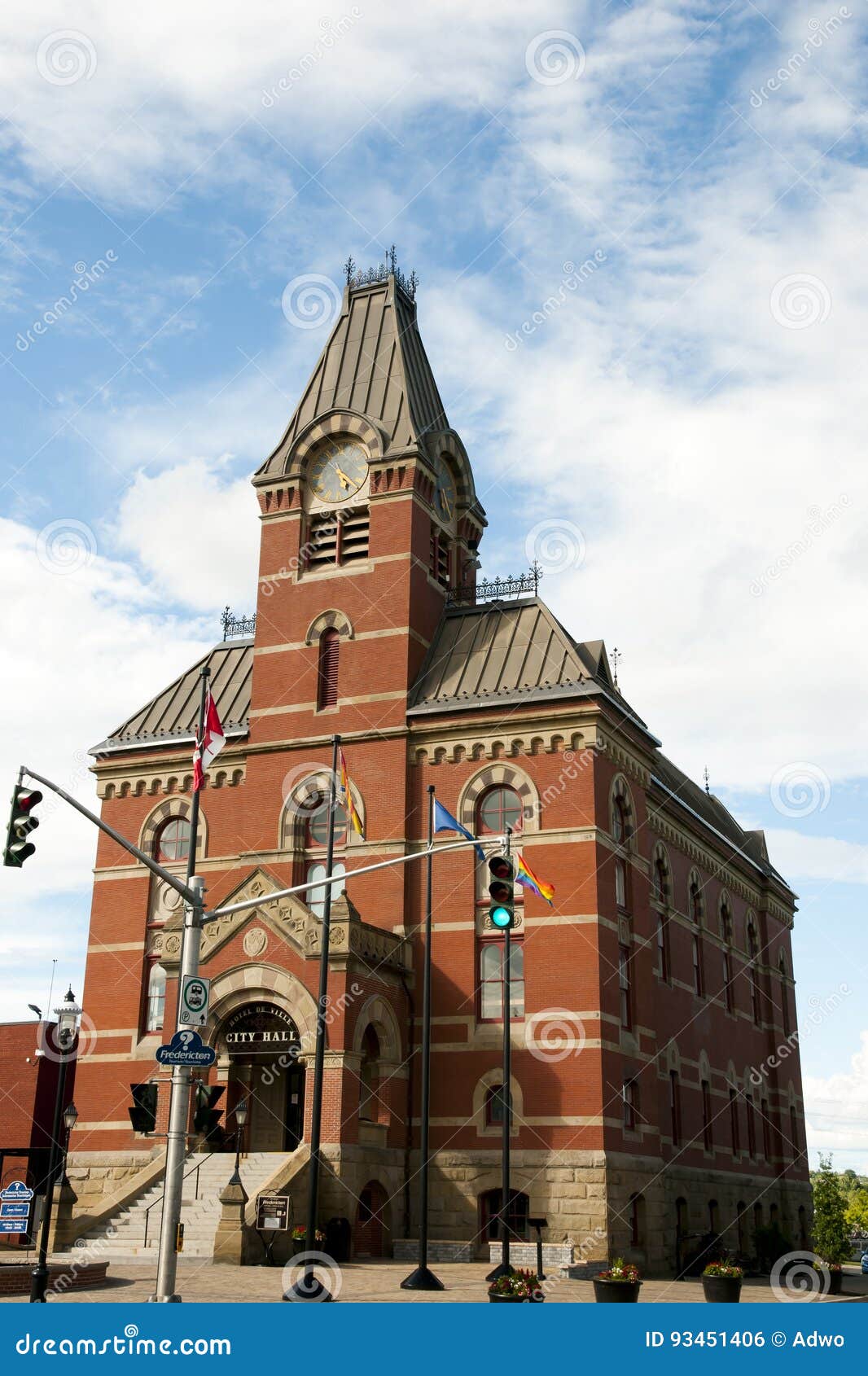 City Hall - Fredericton - Canada Editorial Photo - Image of hall ...
