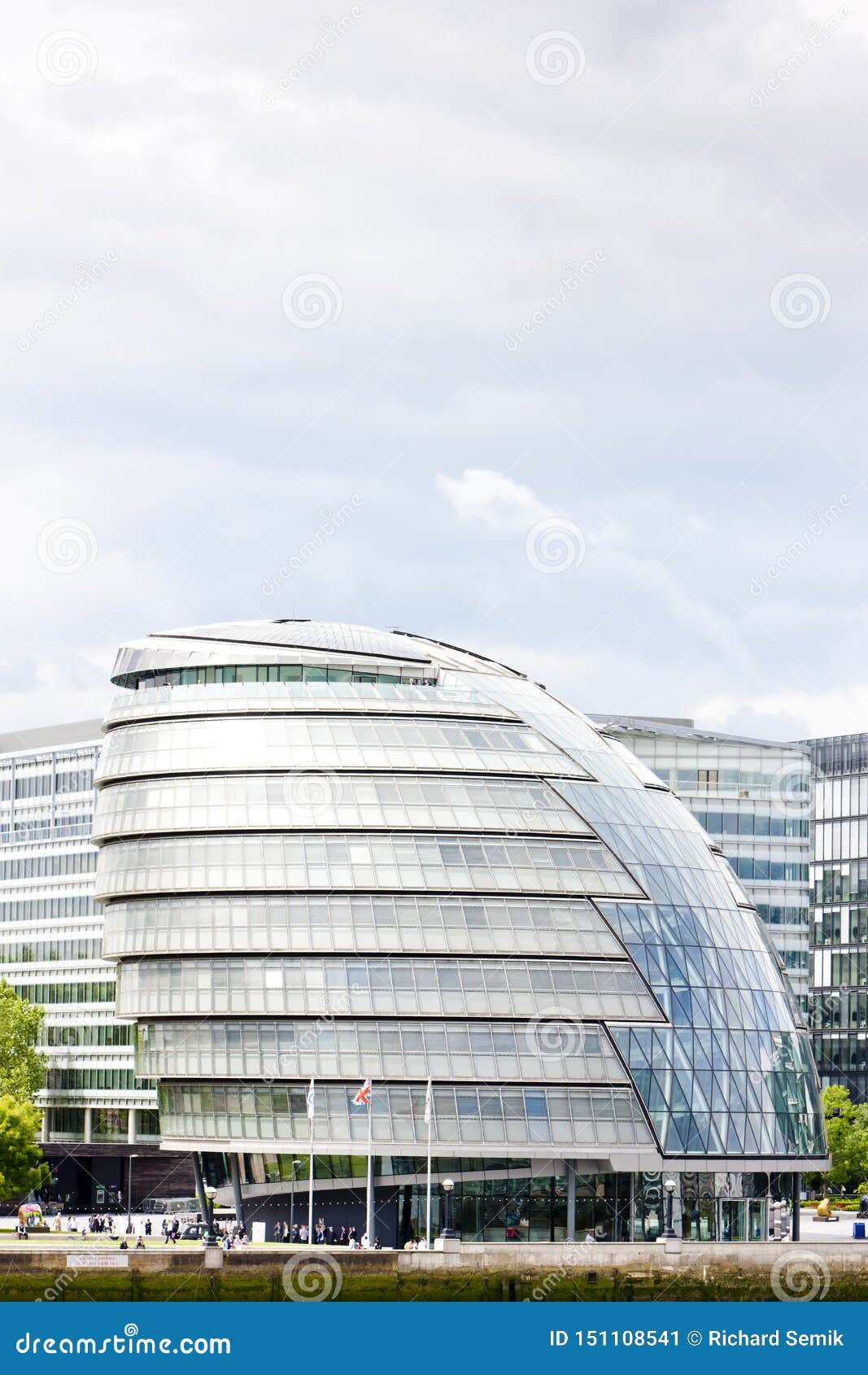 City Hall, London, Great Britain Stock Image - Image of london, hall ...
