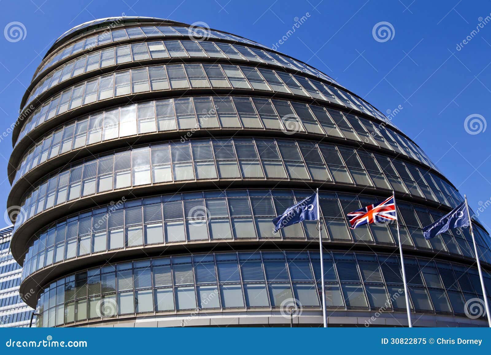 City Hall in London stock image. Image of modern, assembly - 30822875