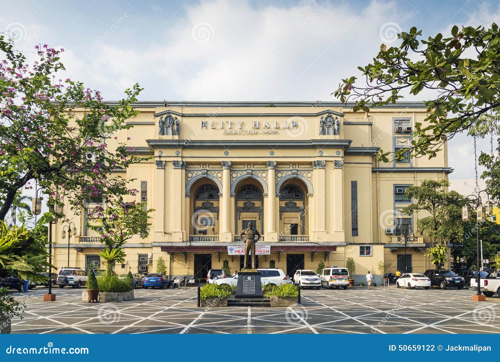 City Hall in Manila Philippines Editorial Photography - Image of ...