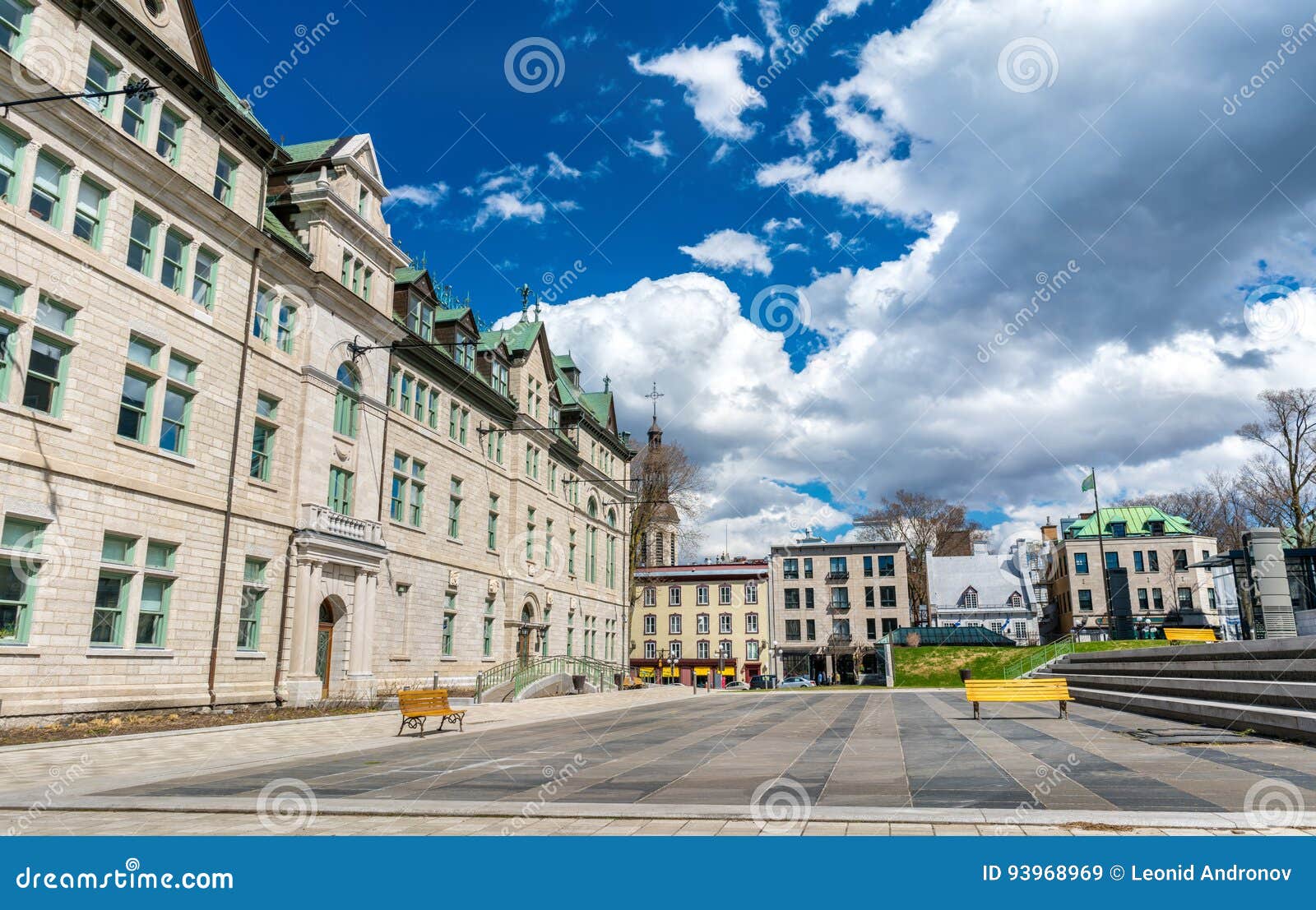 City Hall of Quebec City in Canada Stock Image - Image of canada ...