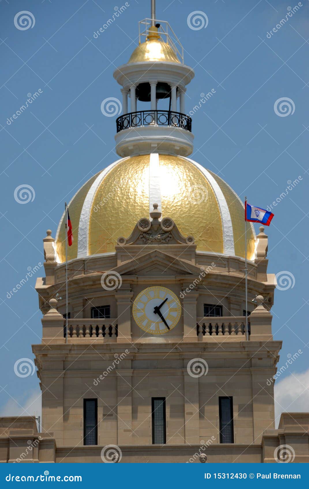 City Hall in Savannah, Georgia Stock Photo - Image of destination ...