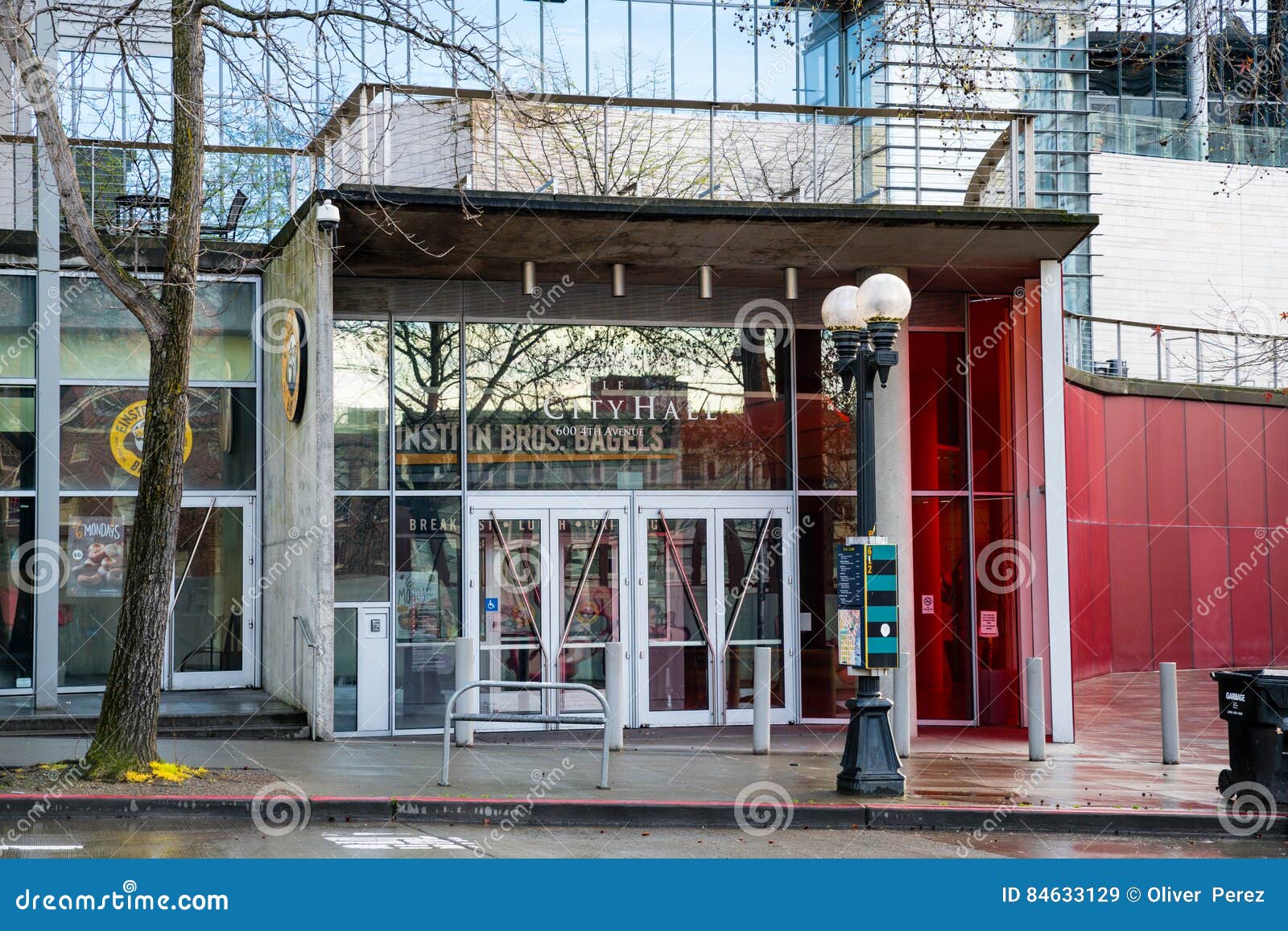City Hall Seattle editorial stock image. Image of executive - 84633129