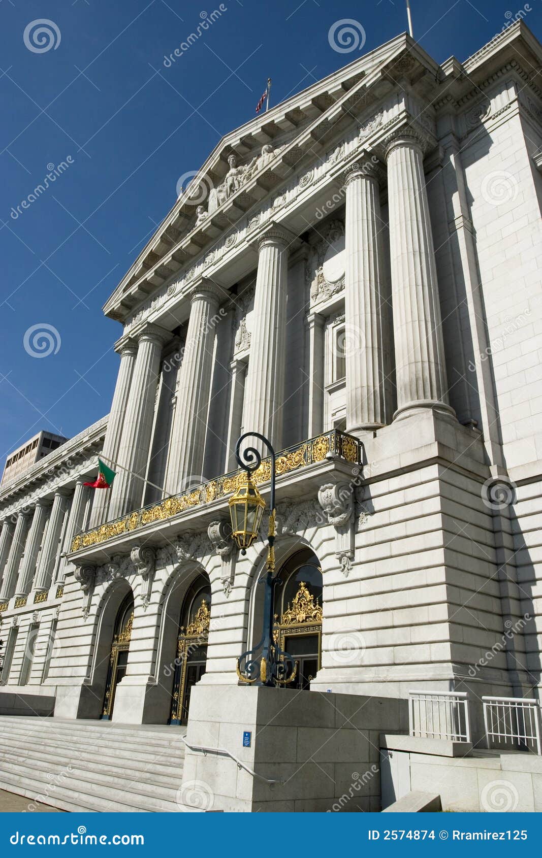 City Hall from the side stock photo. Image of architecture - 2574874