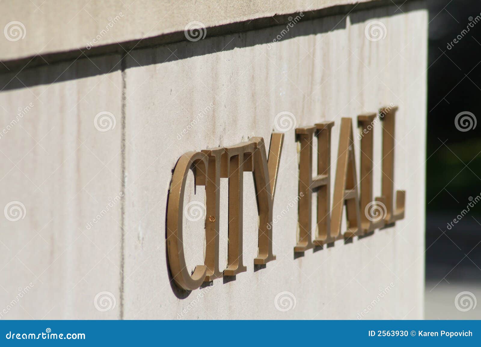 Sign For The City Hall Stop On The Seoul Metro Stock Image ...