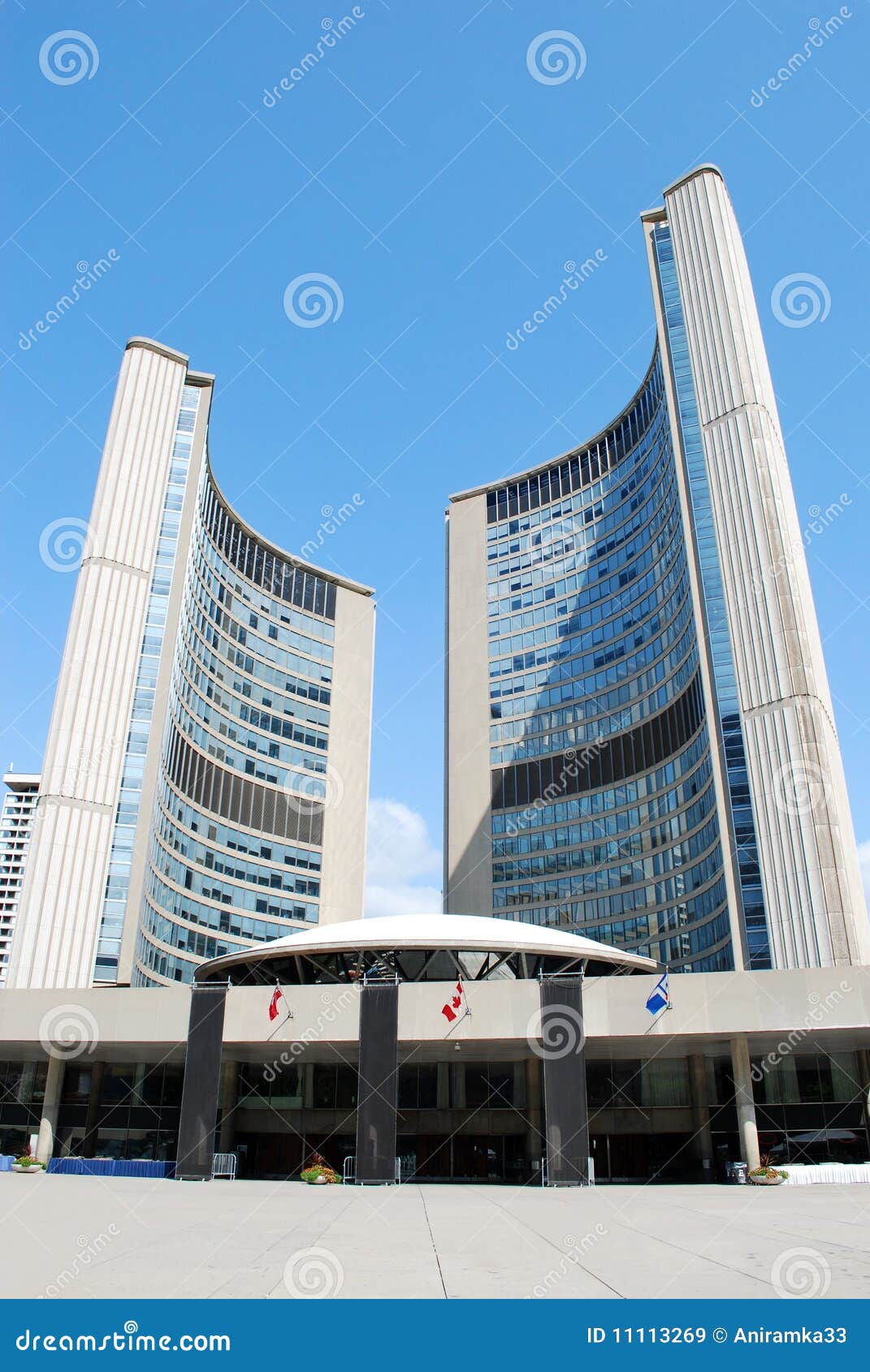 City Hall, Toronto stock image. Image of hall, architecture - 11113269