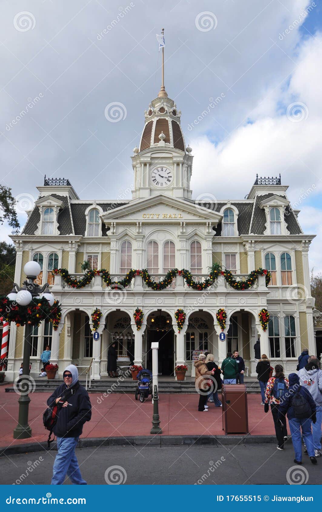 City Hall in Walt Disney World Editorial Image - Image of kingdom ...