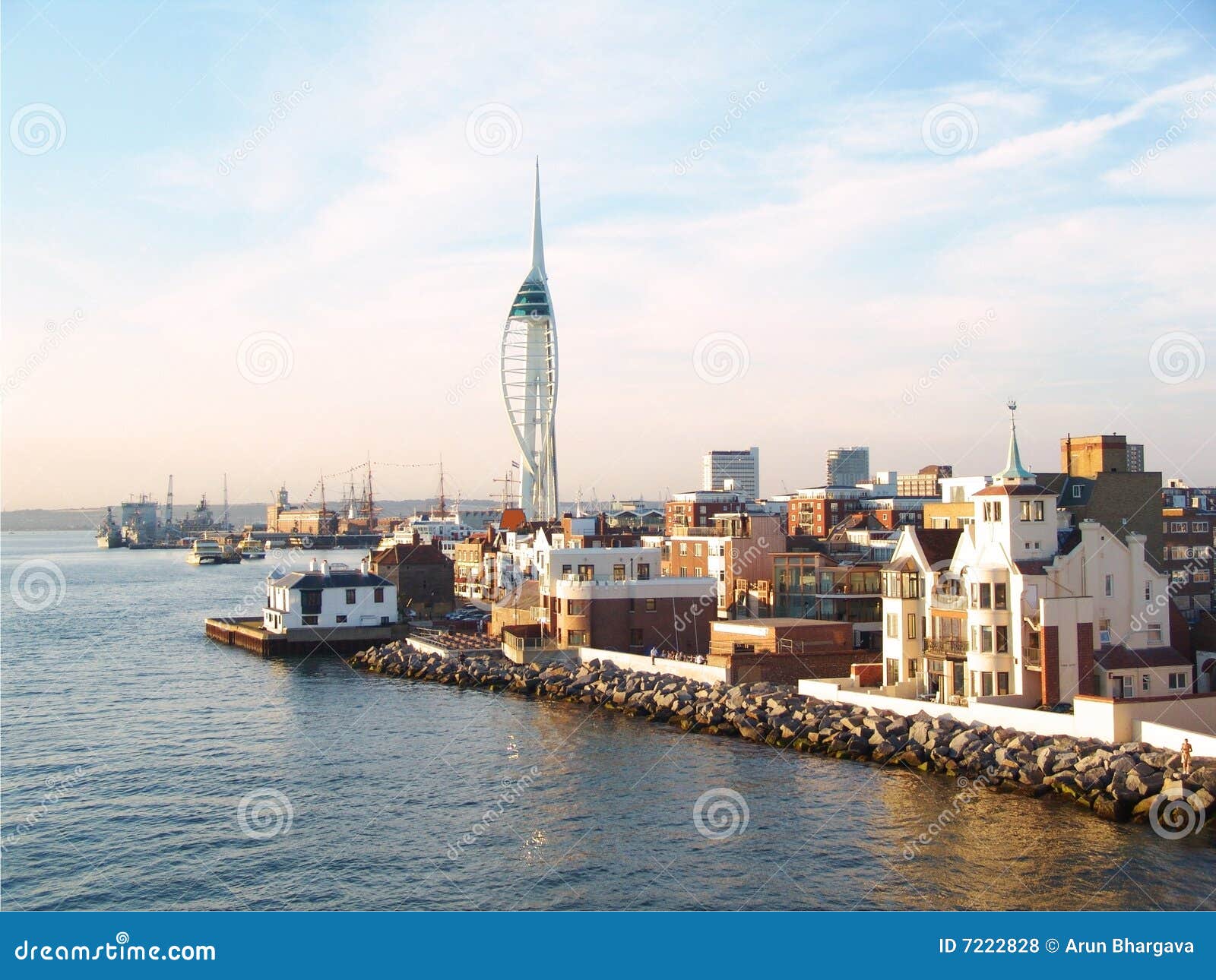 City on the harbour stock photo. Image of tour, port, water - 7222828