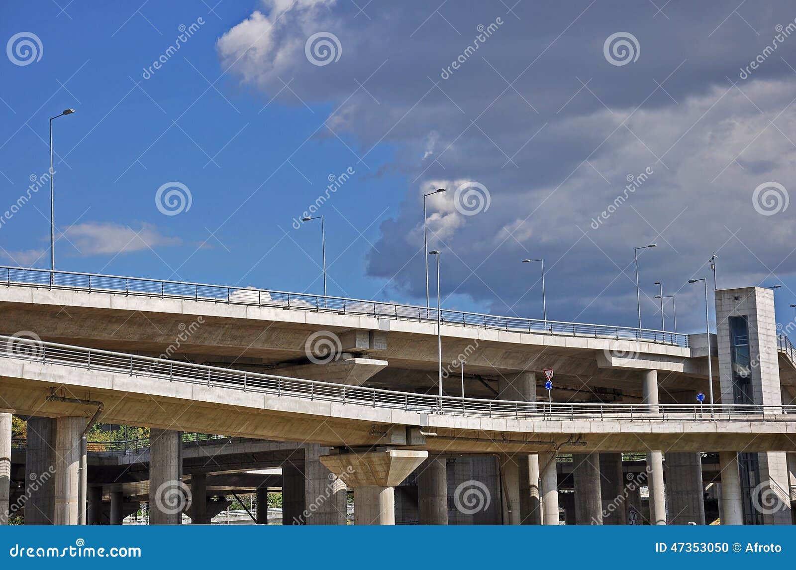 City highway stock photo. Image of interchange, motorway - 47353050