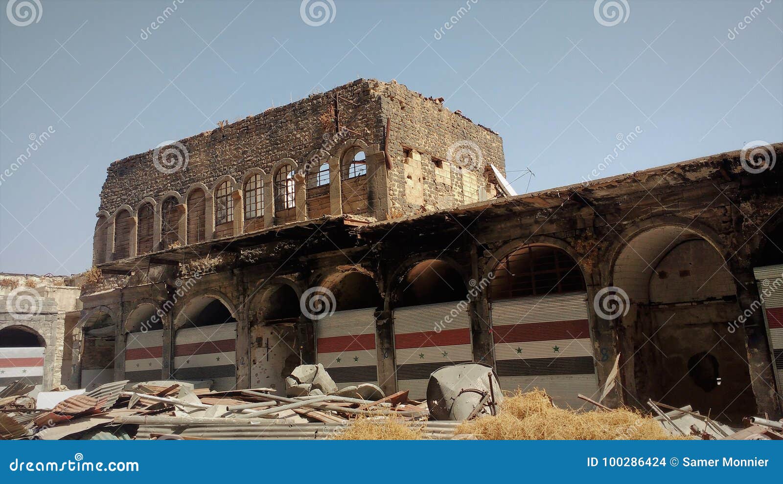 City of homs after war editorial stock image. Image of city - 100286424