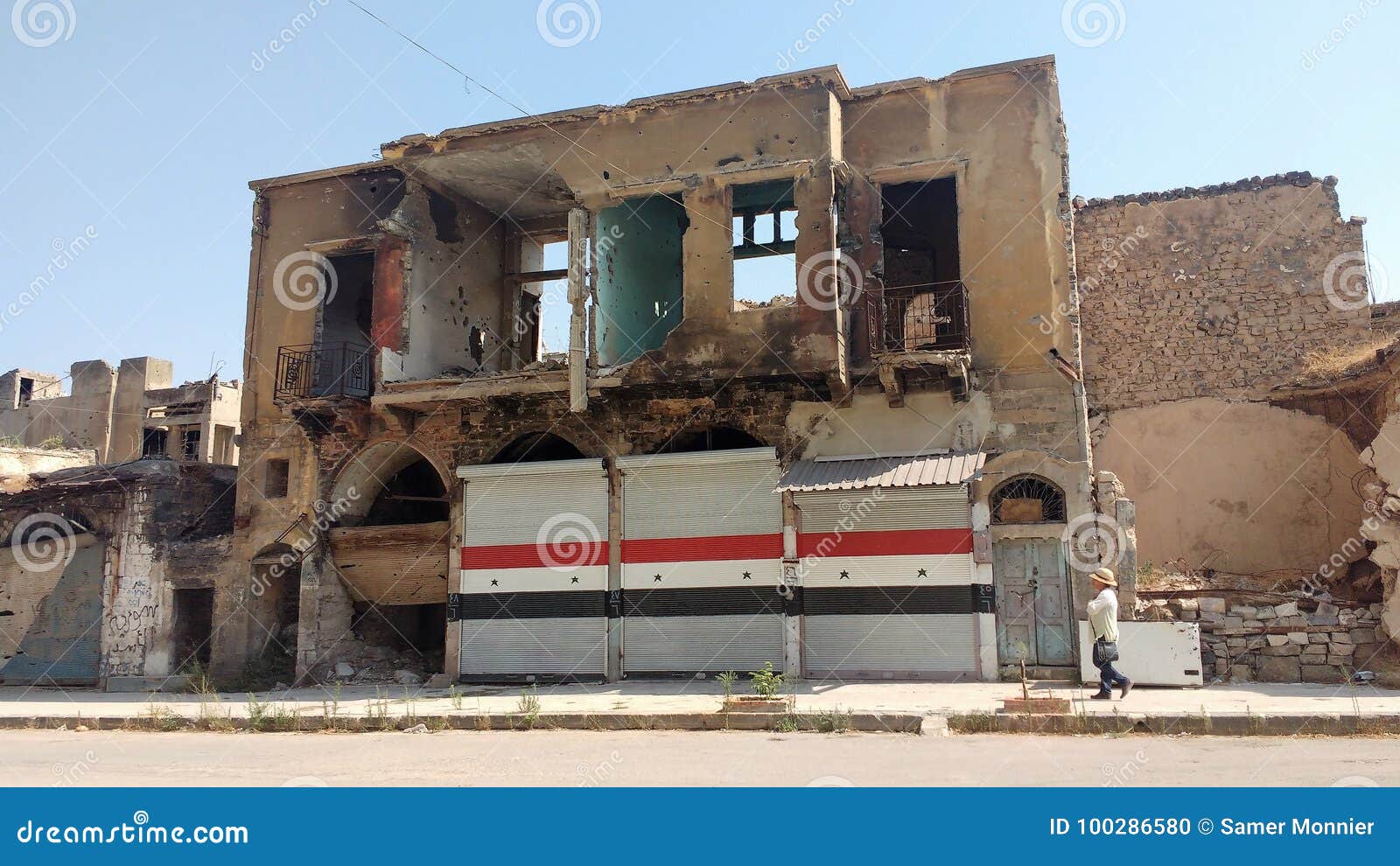 City of homs after war editorial image. Image of humanity - 100286580