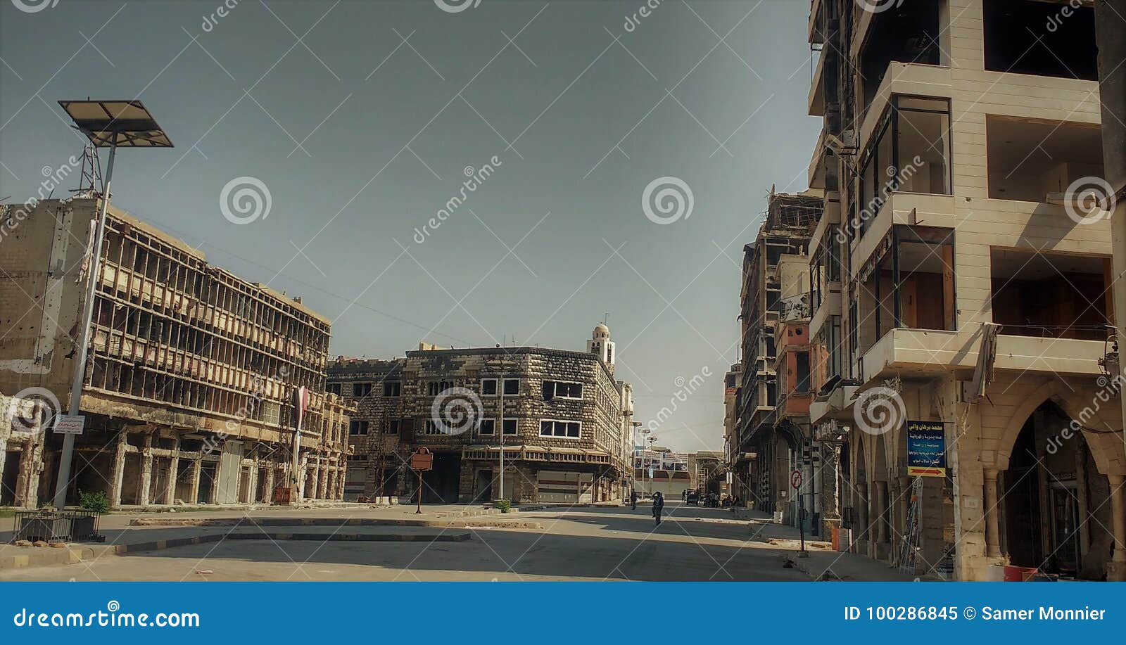 City of homs after war editorial image. Image of hims - 100286845