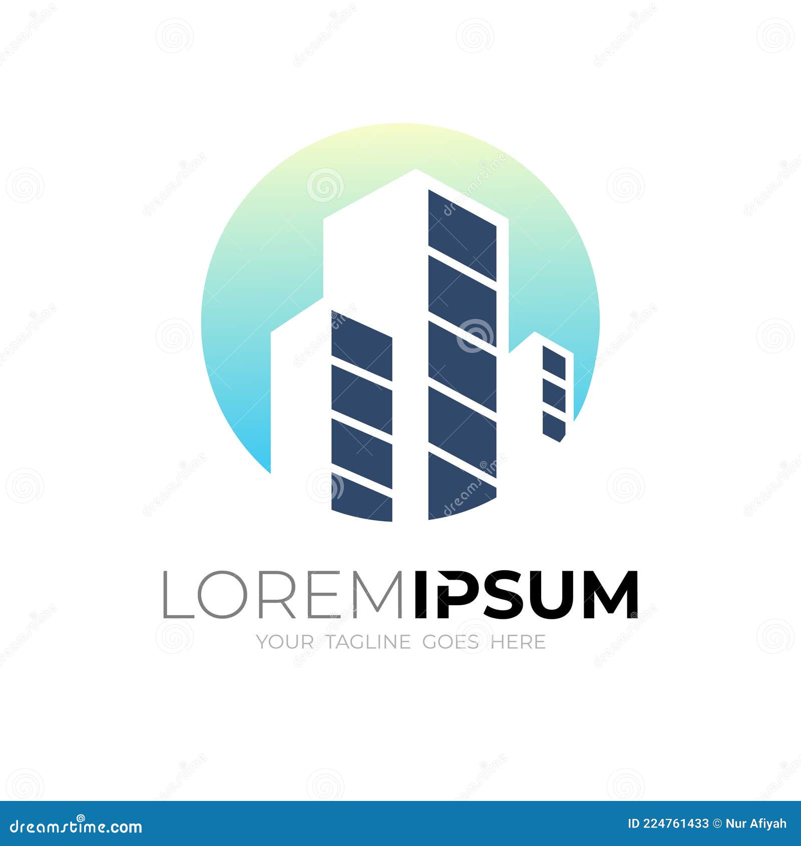 City Icon Vector, Building Logo Design Illustration Stock Vector ...