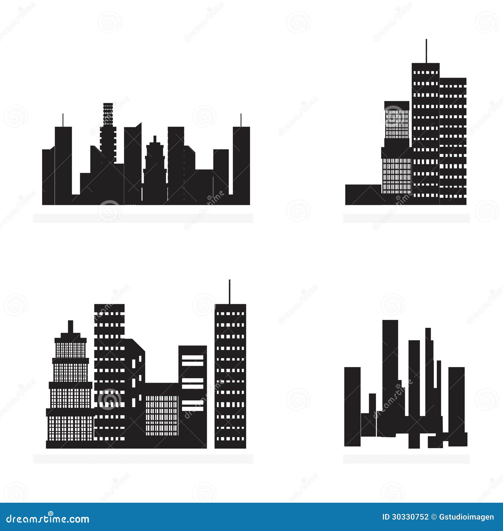 City Icons stock vector. Illustration of contemporary - 30330752