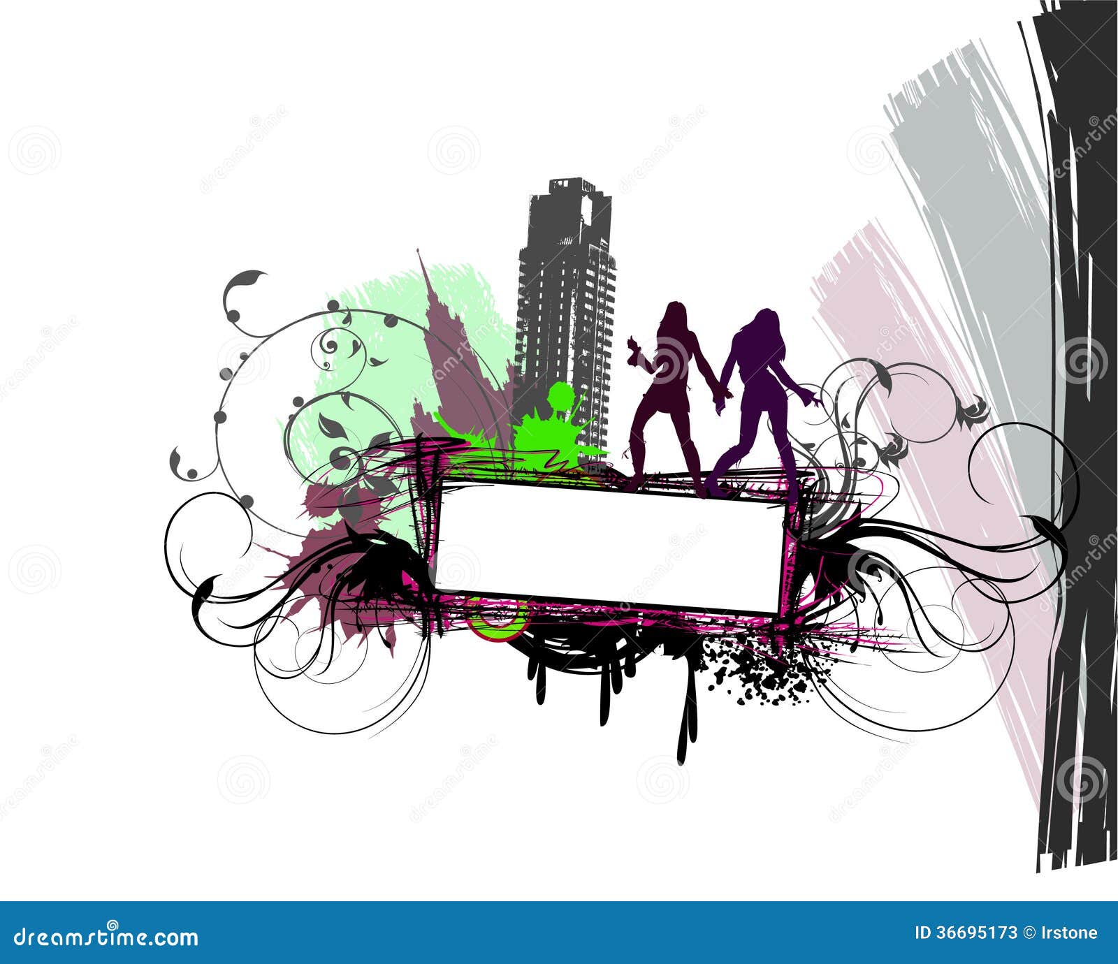 City Illustration, Modern Life Concept Stock Vector - Illustration of ...