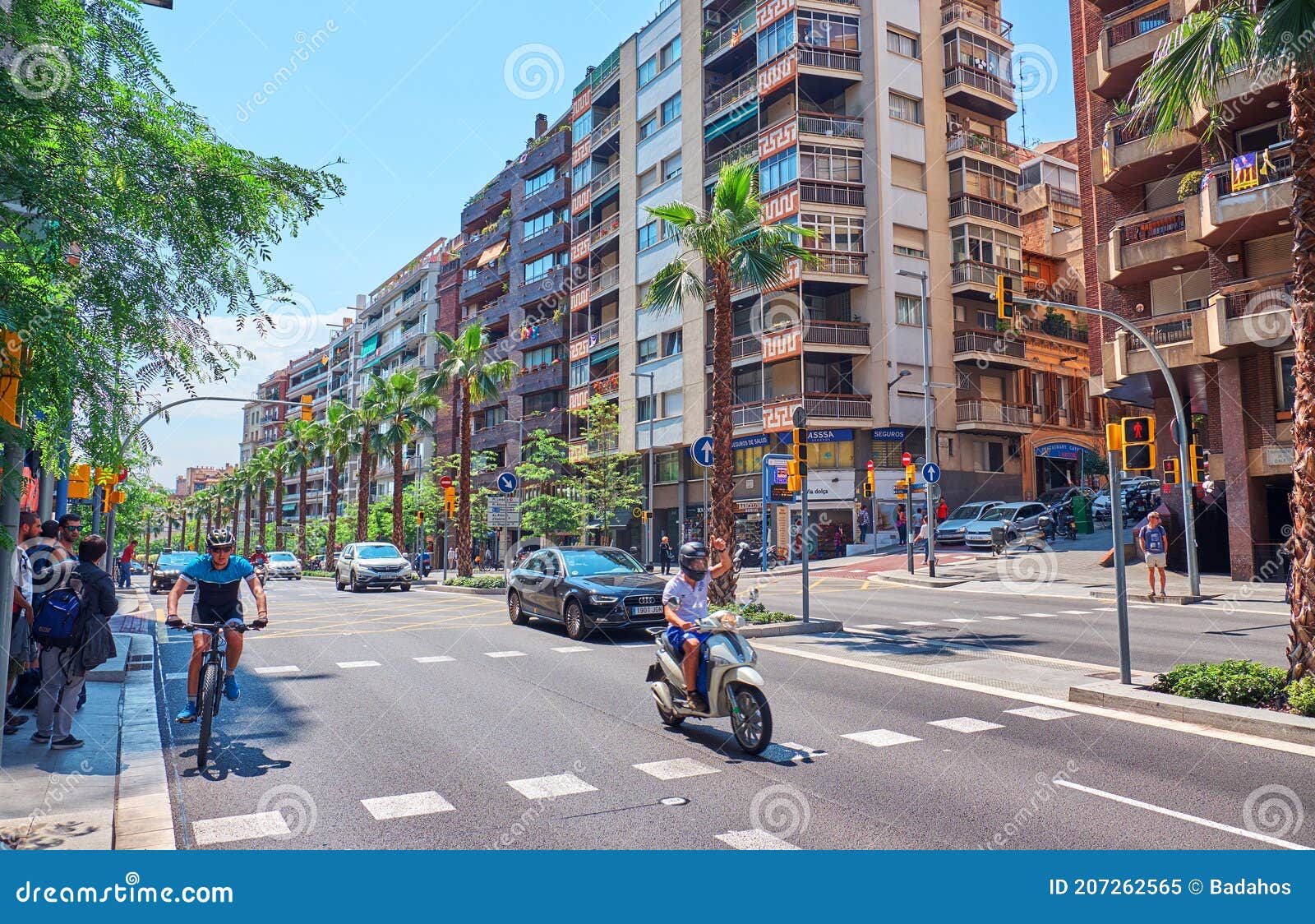 City Infrastructure. Barcelona, Spain Editorial Image - Image of spain ...
