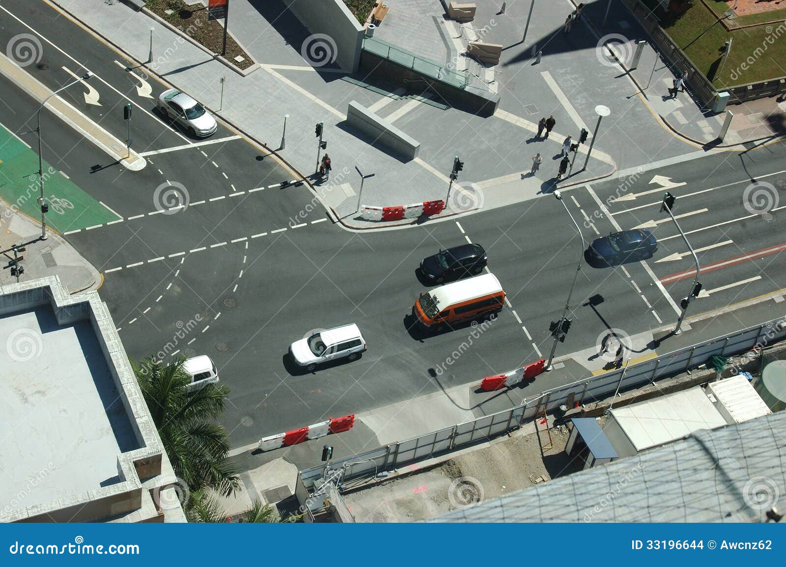 City intersection stock photo. Image of intersections - 33196644