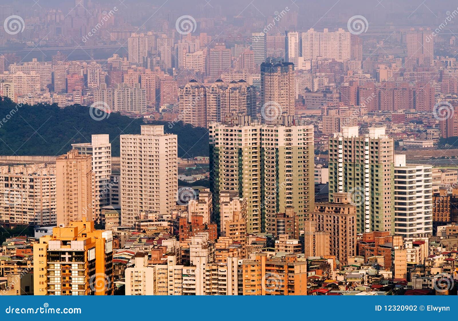 City landscape stock photo. Image of community, colorful - 12320902