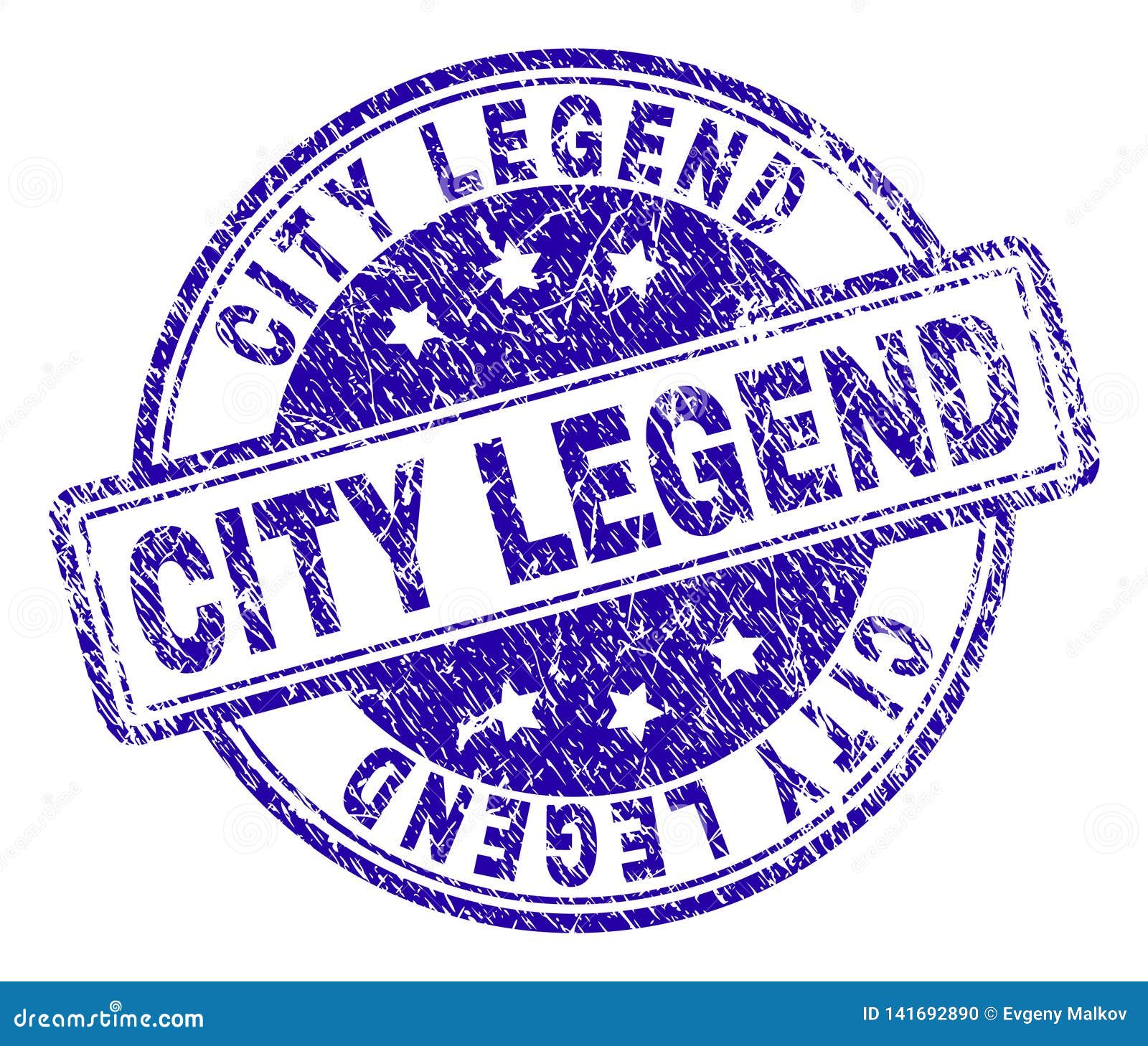 Scratched Textured CITY LEGEND Stamp Seal Stock Vector - Illustration ...
